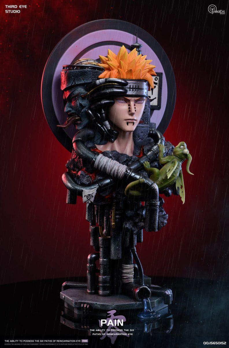【Pre-order】Six Paths of Pain Bust GK Resin Statue 1/3 Scale Third Eye ...