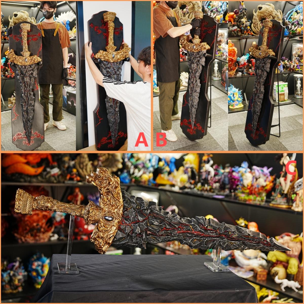 【Pre-order】Elden Ring Maliketh’s Black Blade Statue 1/1 Scale PANDA ...