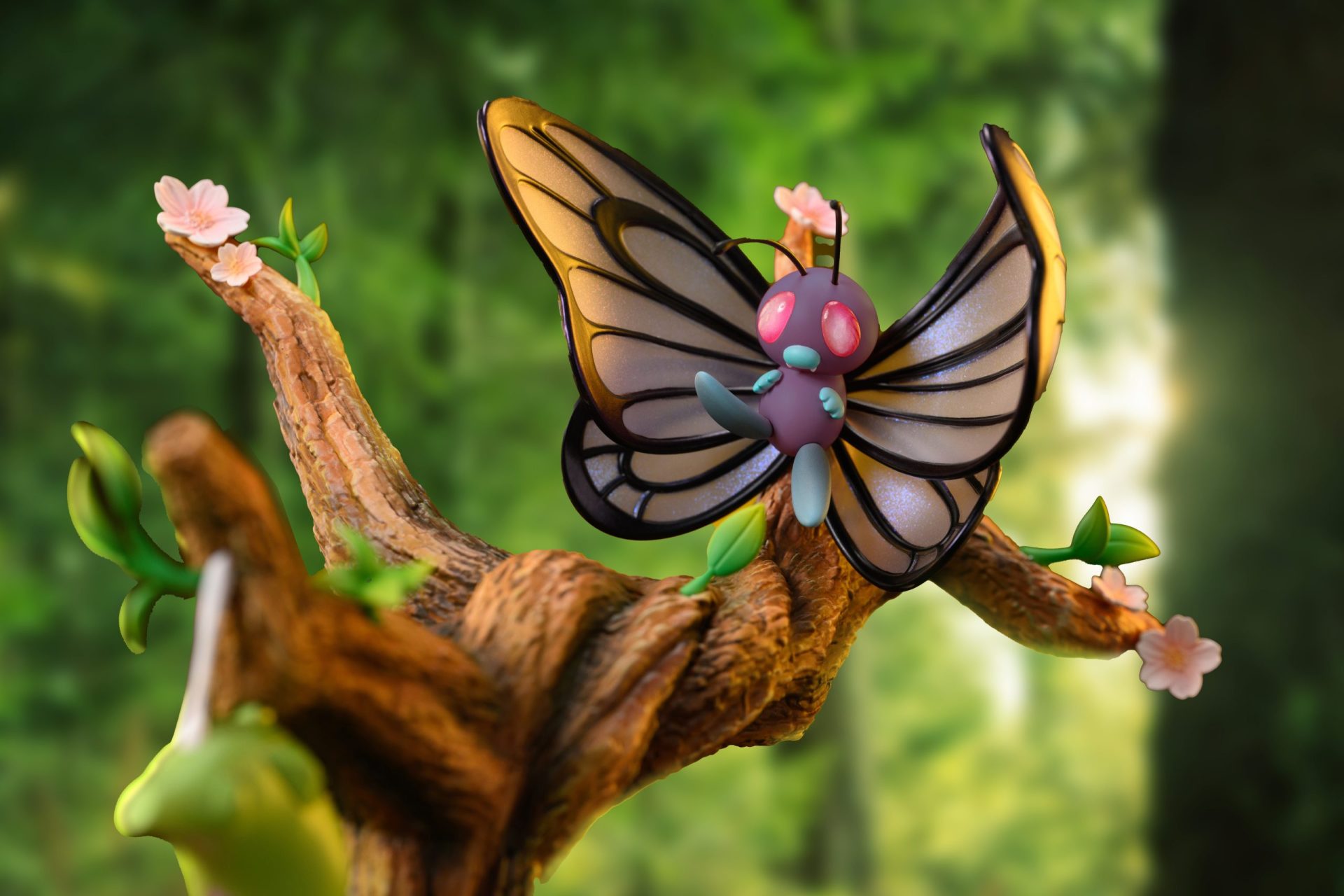 【Pre-order】Fairy Studio Caterpie Family GK Statue GK Resin Statue ...