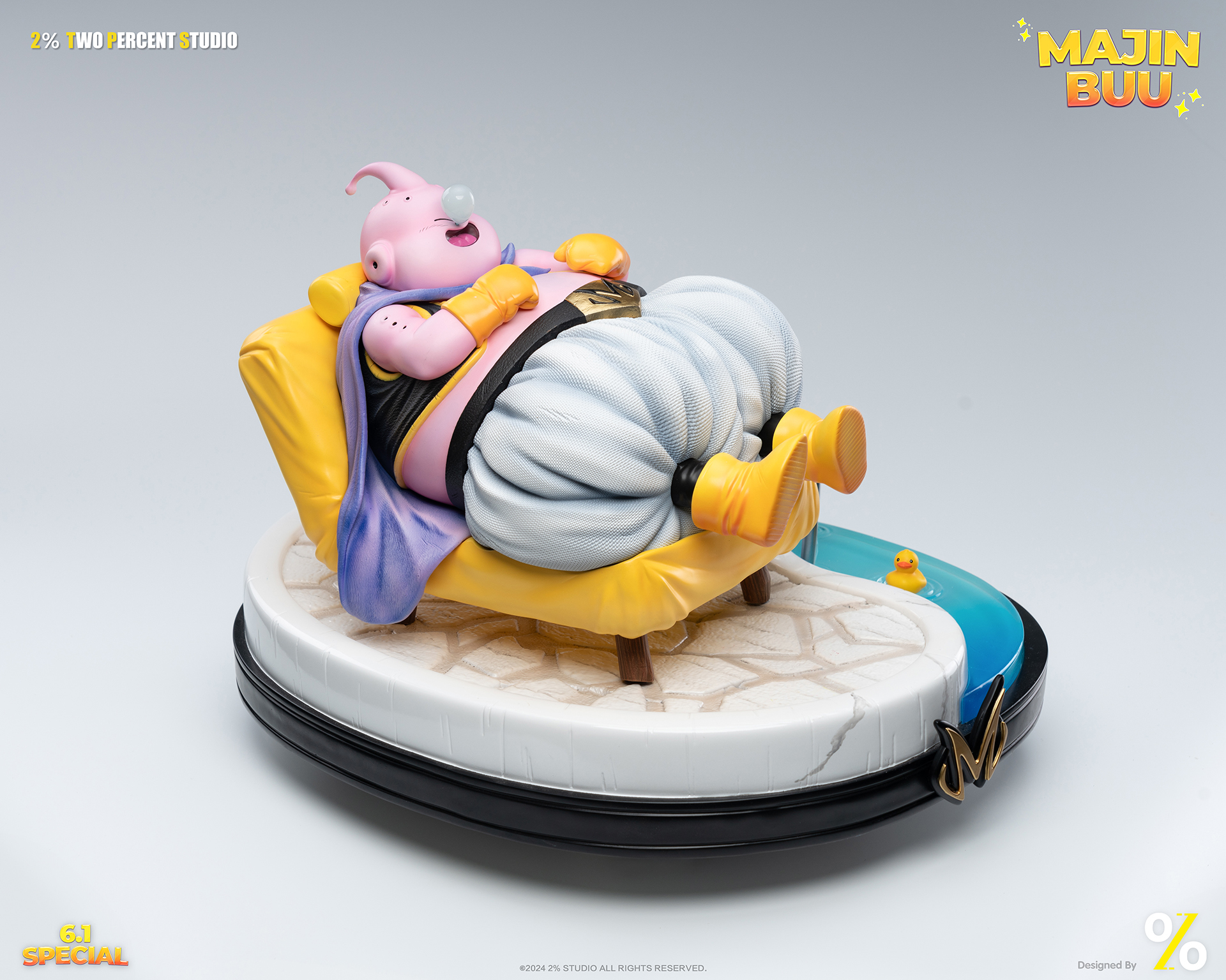 【Pre-order】Dragon Ball Z Majin Buu GK Resin Statue 1/6 Scale 2% Studio ...