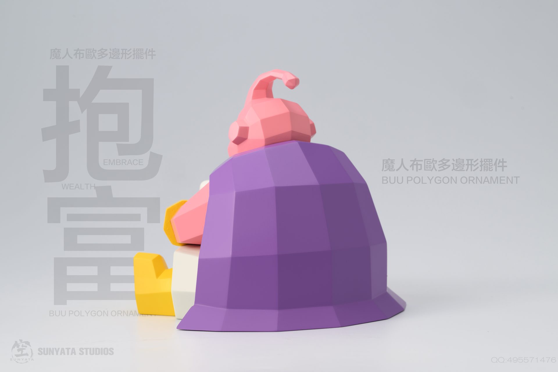 【Pre-order】Dragon Ball Z Buu Polygon Ornament GK Resin Statue SUNYATA ...