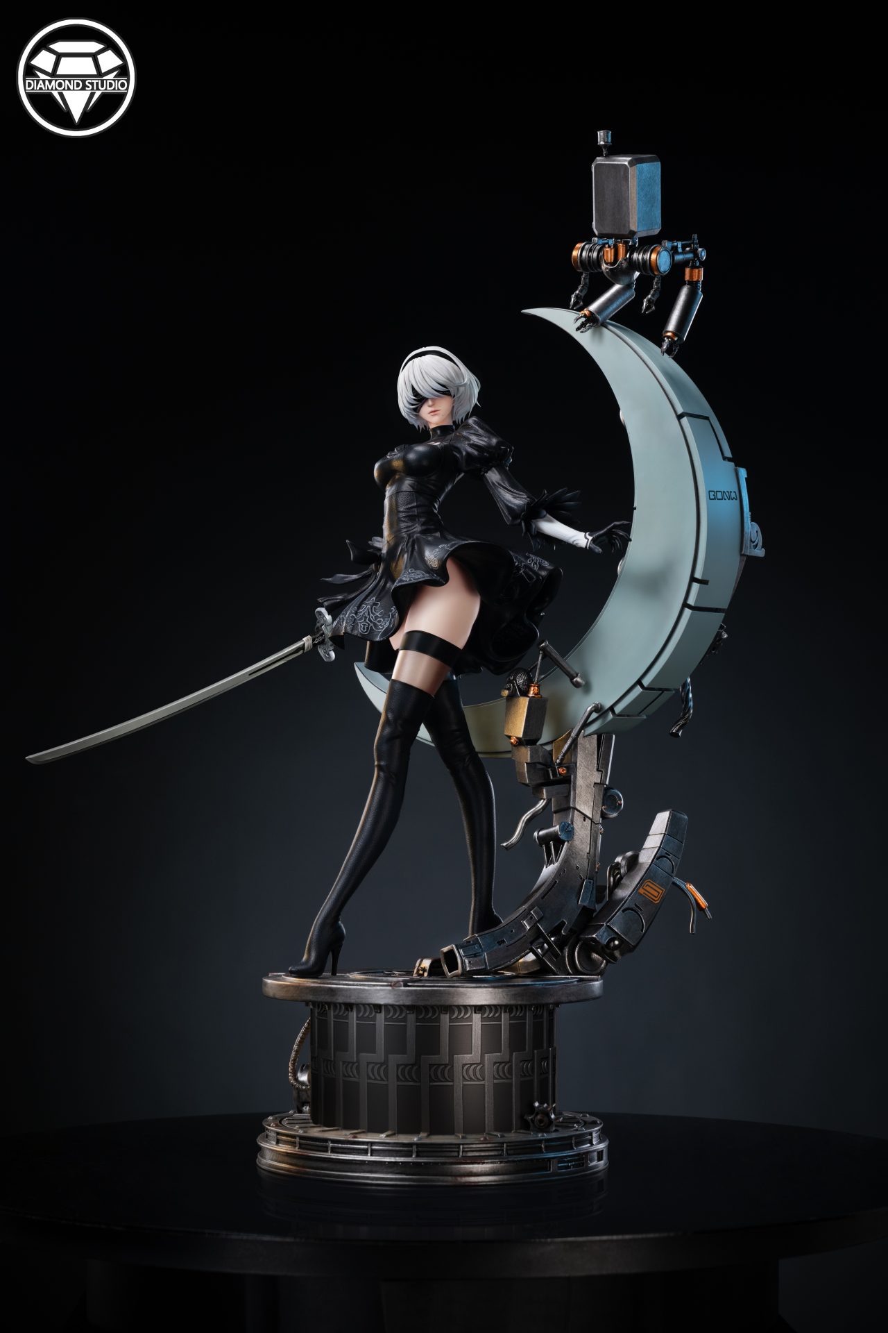 【Pre-order】Nier Automata 2B GK Resin Statue 1/6 Scale Diamond Studio - Nier Automata - Cool GK Club