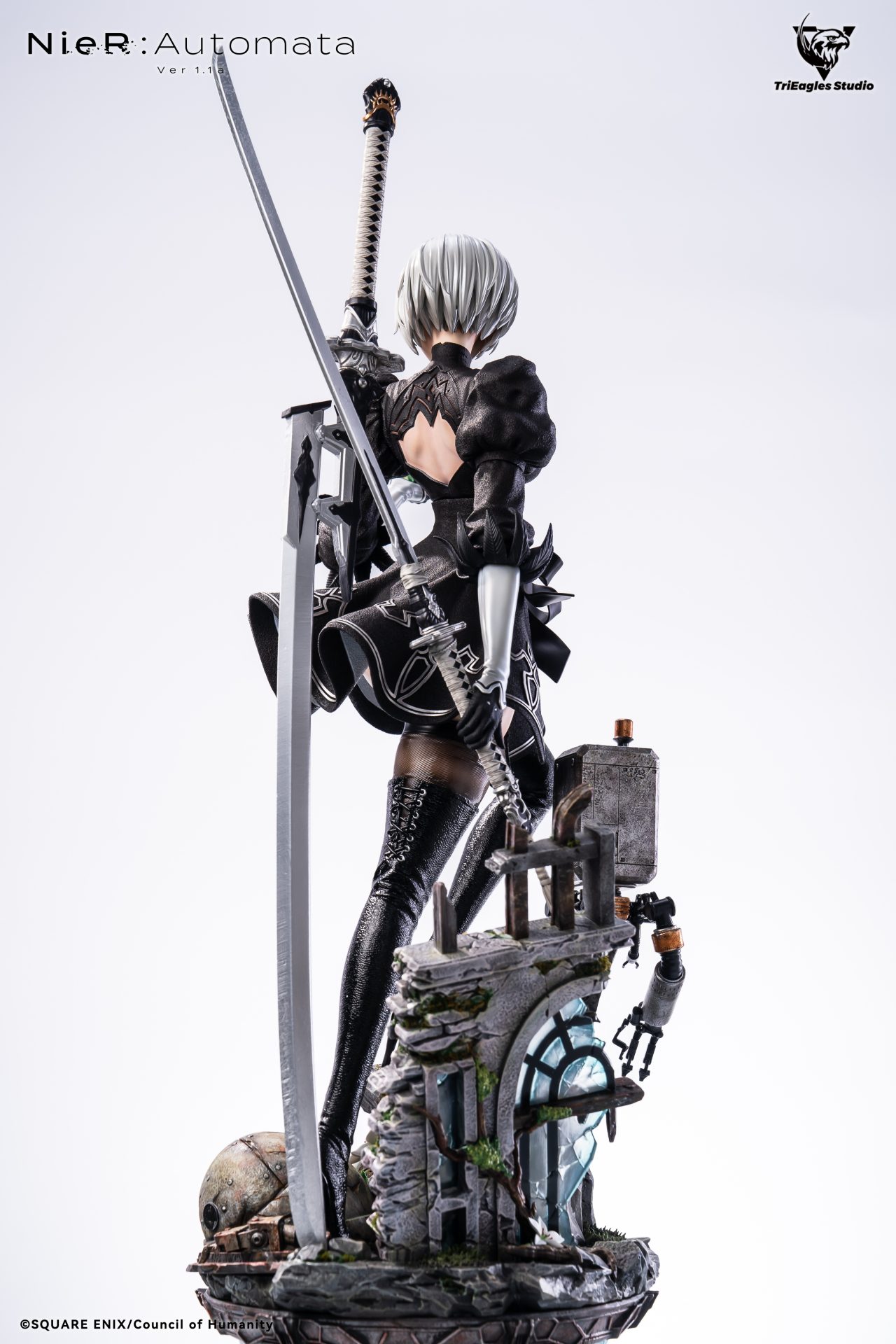 【Pre-order】NieR: Automata 2B Licensed Resin Statue 1/4 Scale Trieagles Studio - Nier Automata ...