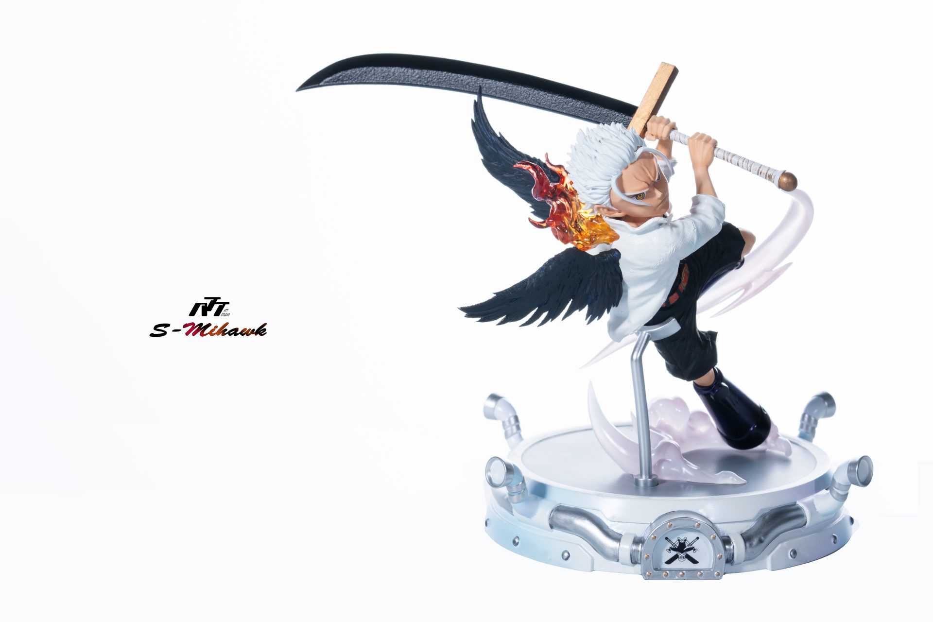 【Pre-order】One Piece Seraphim Mihawk & Doflamingo GK Resin Statue ATT ...