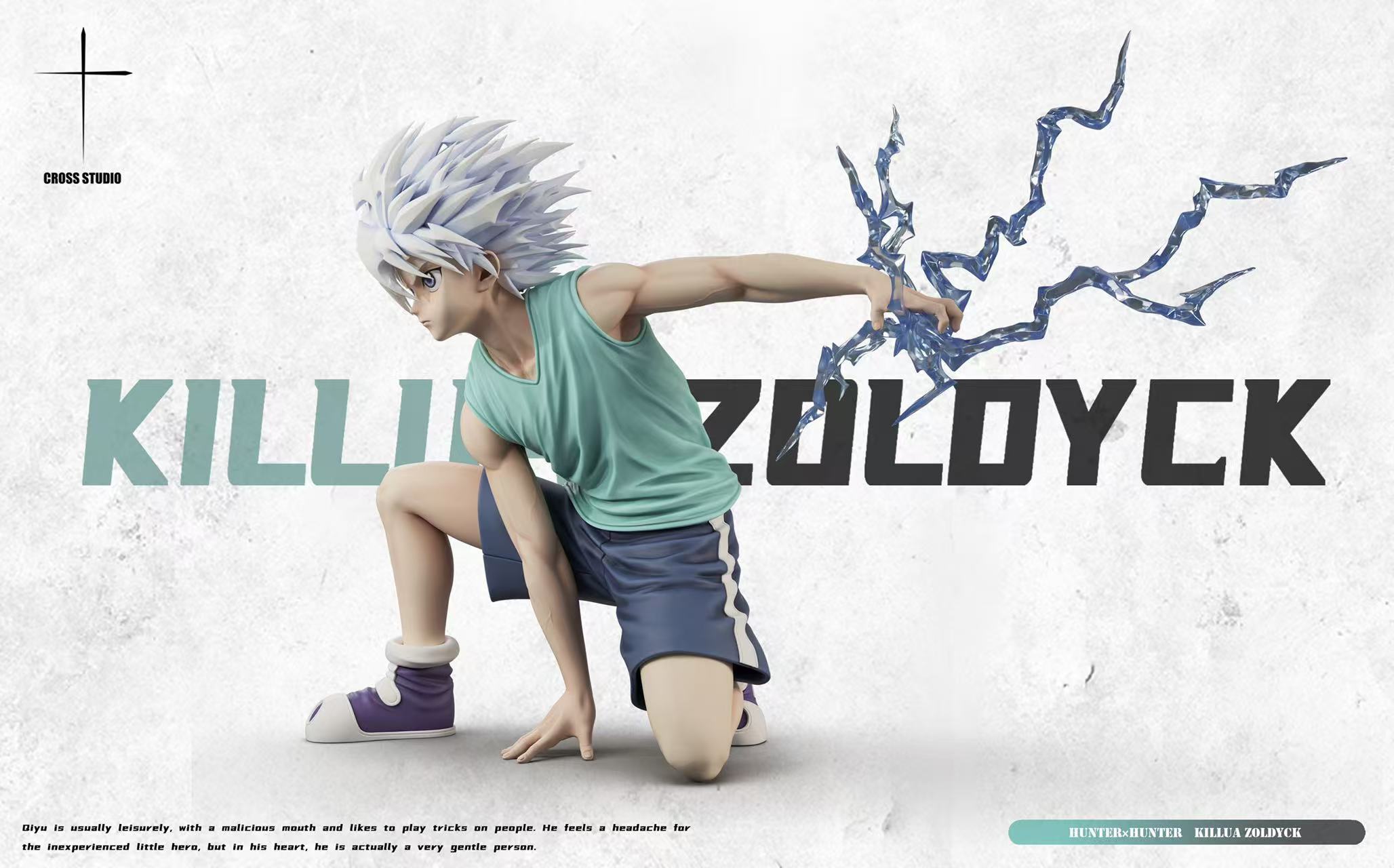 【Pre-order】Hunter x Hunter Killua Zoldyck GK Resin Statue Cross Studio ...