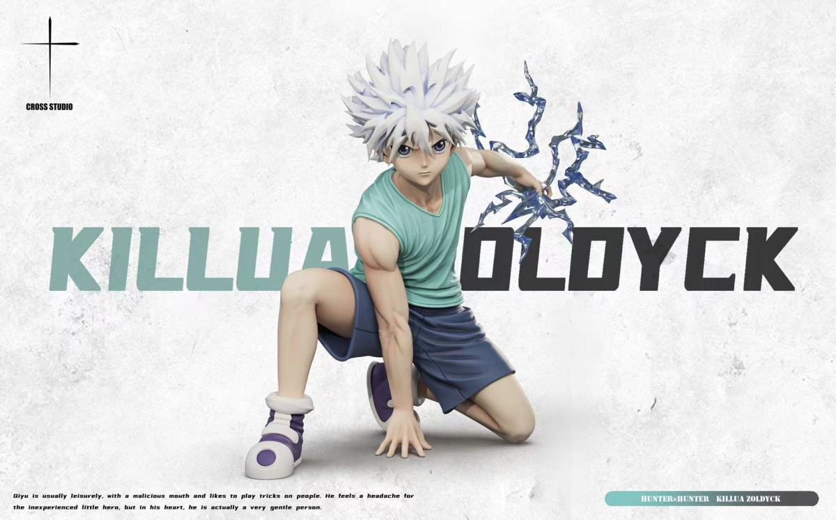 【Pre-order】Hunter x Hunter Killua Zoldyck GK Resin Statue Cross Studio ...
