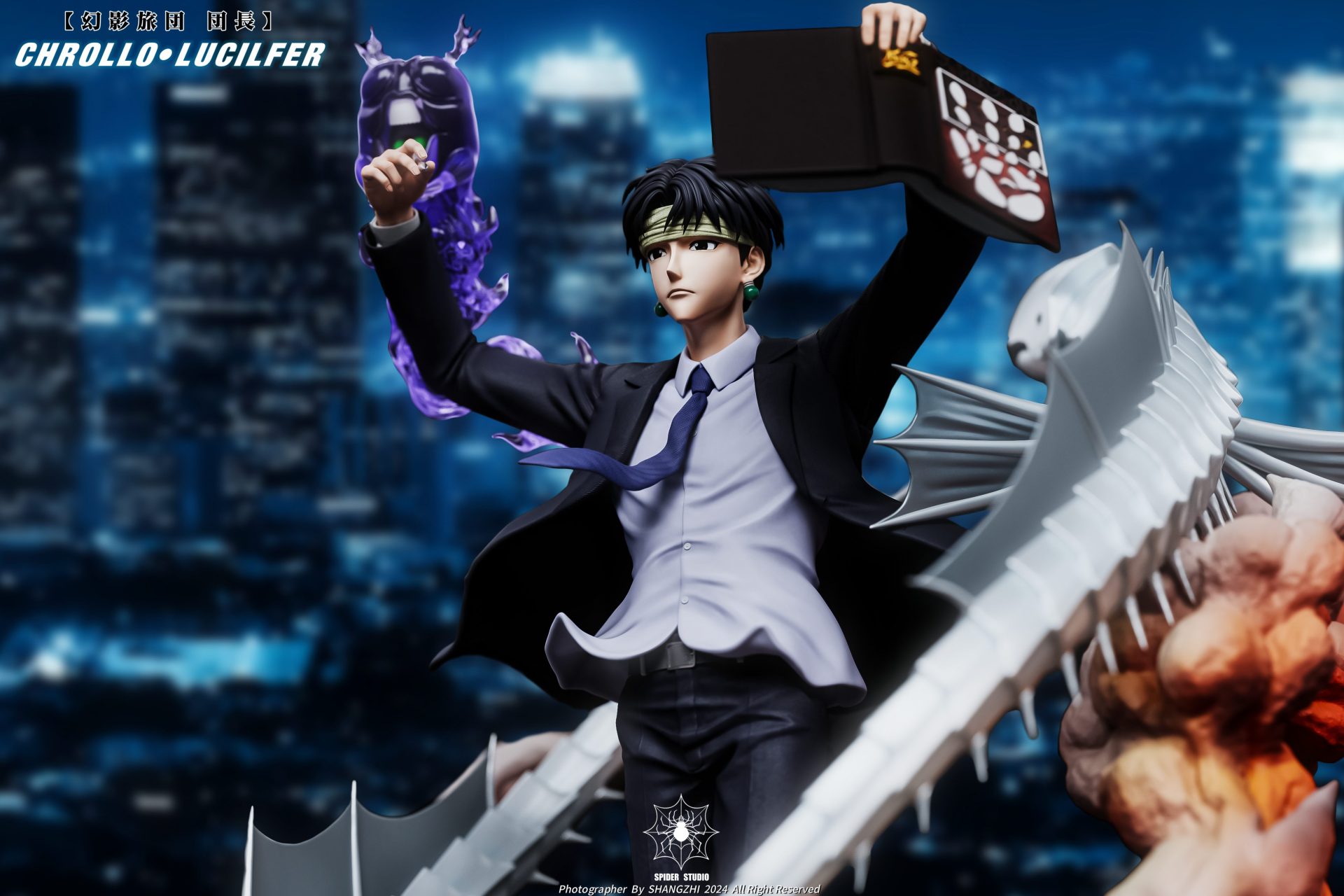 【Pre-order】Hunter x Hunter Chrollo Lucilfer GK Resin Statue 1/6 & 1/4 ...