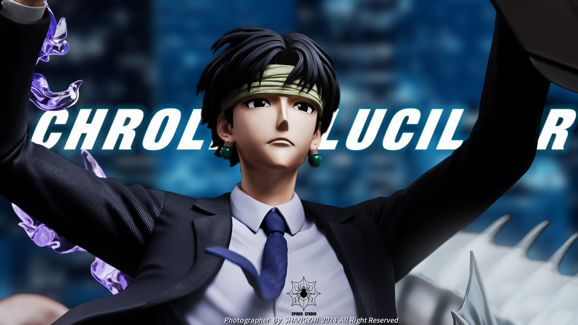【Pre-order】Hunter x Hunter Chrollo Lucilfer GK Resin Statue 1/6 & 1/4 ...