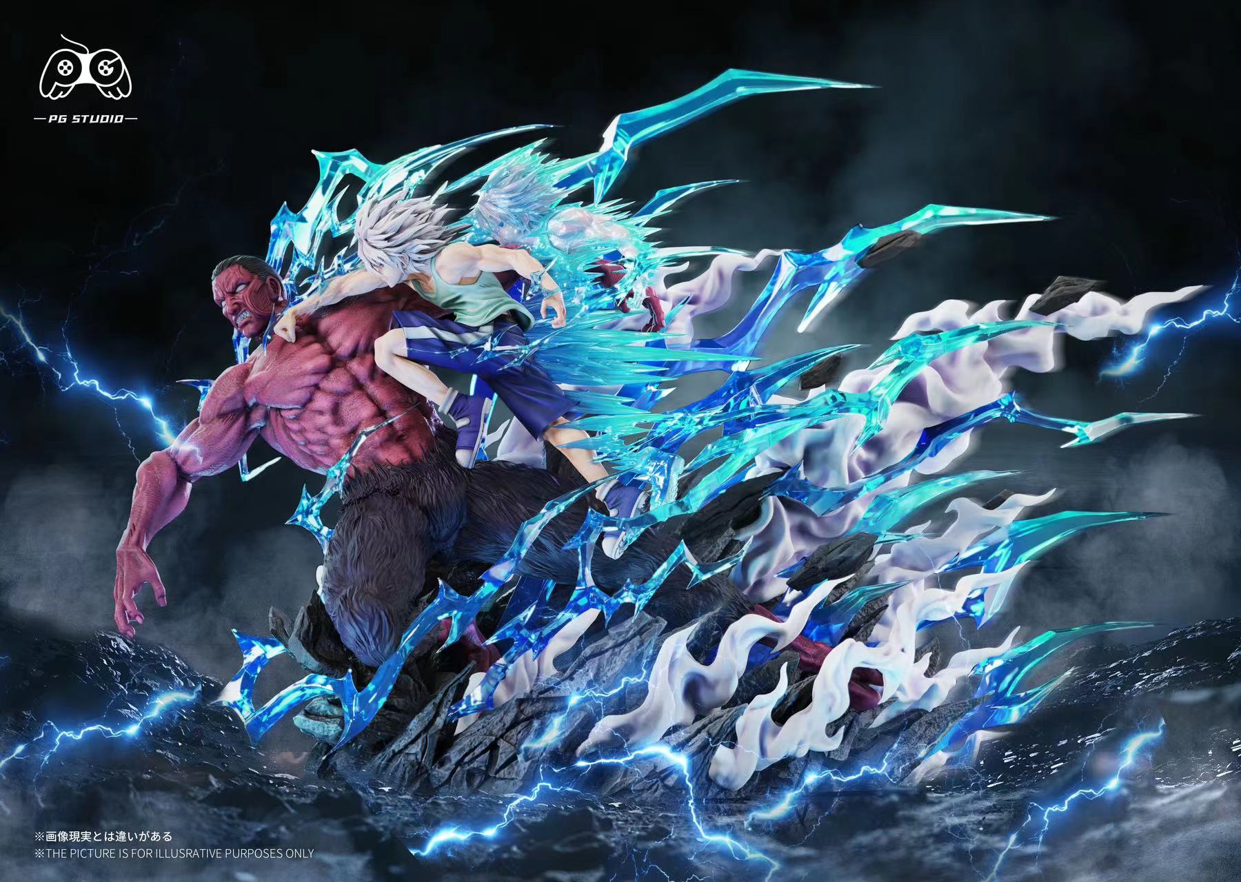 【Pre-order】Hunter x Hunter Killua VS Menthuthuyoupi GK Resin Statue 1/6 ...