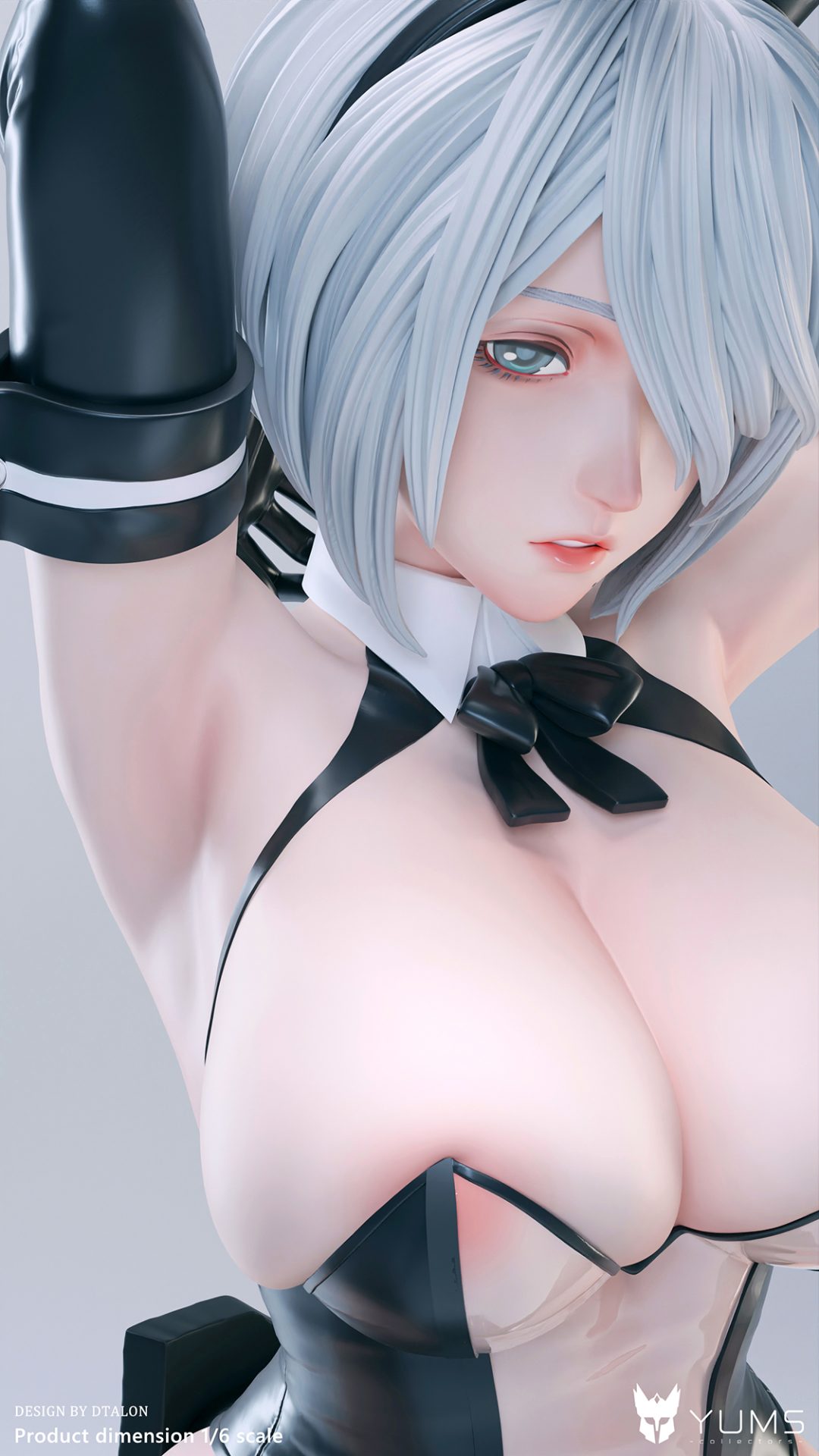 【Pre-order】Bunny Girl Nier: Automata 2B & 2P Resin Statue YUMS Collectors x Dtalon Studio - Nier ...