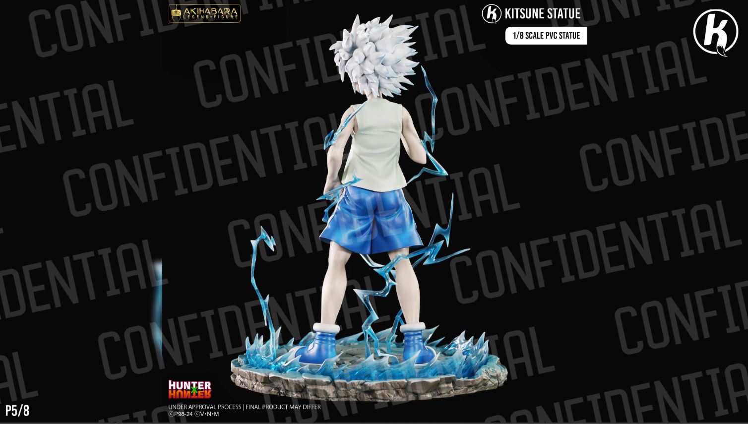 【Pre-order】Hunter x Hunter Killua GK Resin Statue 1/8 Scale Kitsune ...