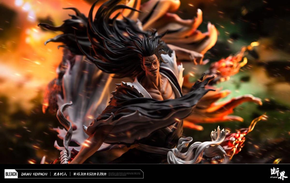 【Pre-order】Zaraki Kenpachi Statue GK Resin Duanjie Studio - Bleach ...