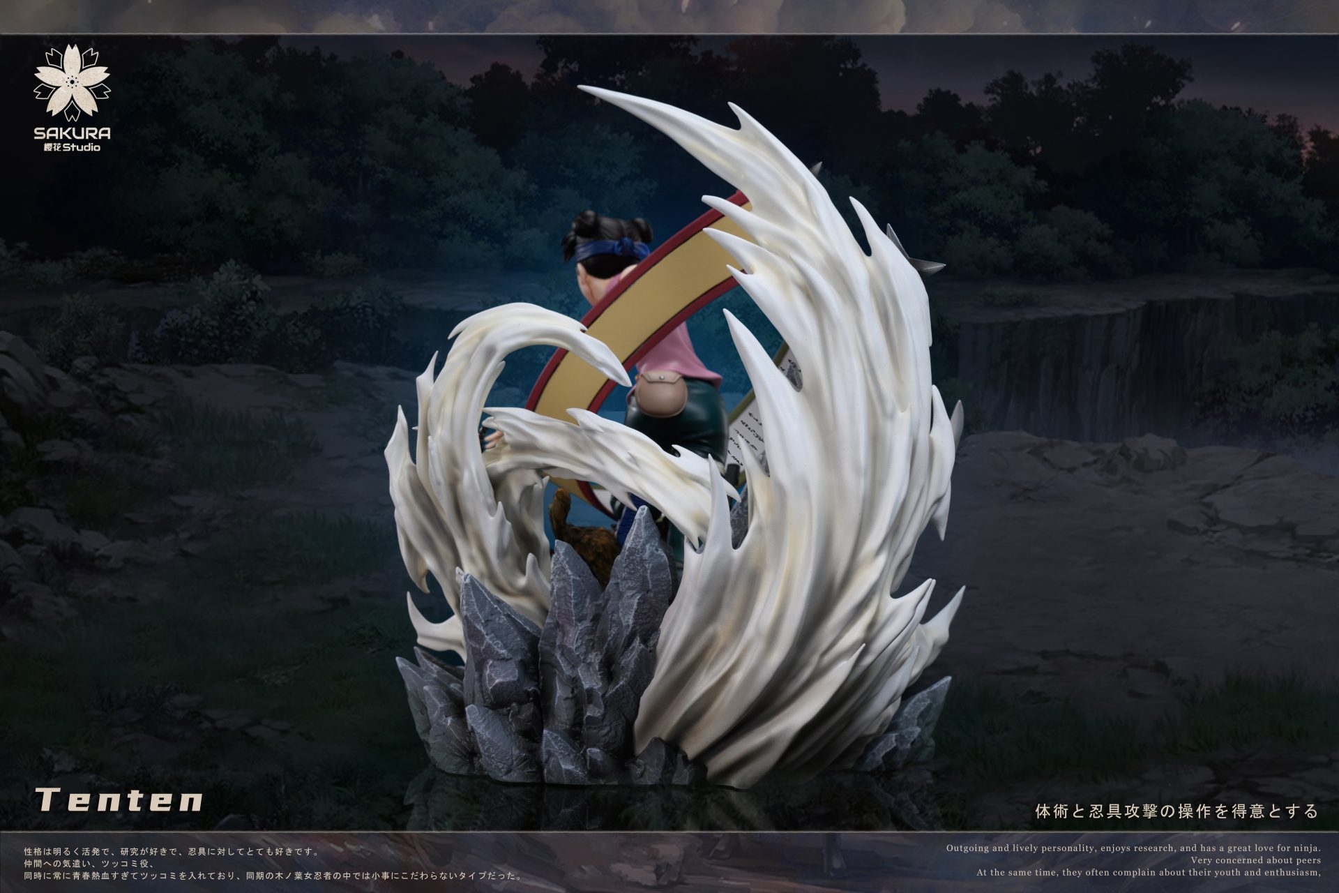 【In stock】Naruto Ten Ten GK Resin Statue Sakura Studio - Naruto - Cool ...