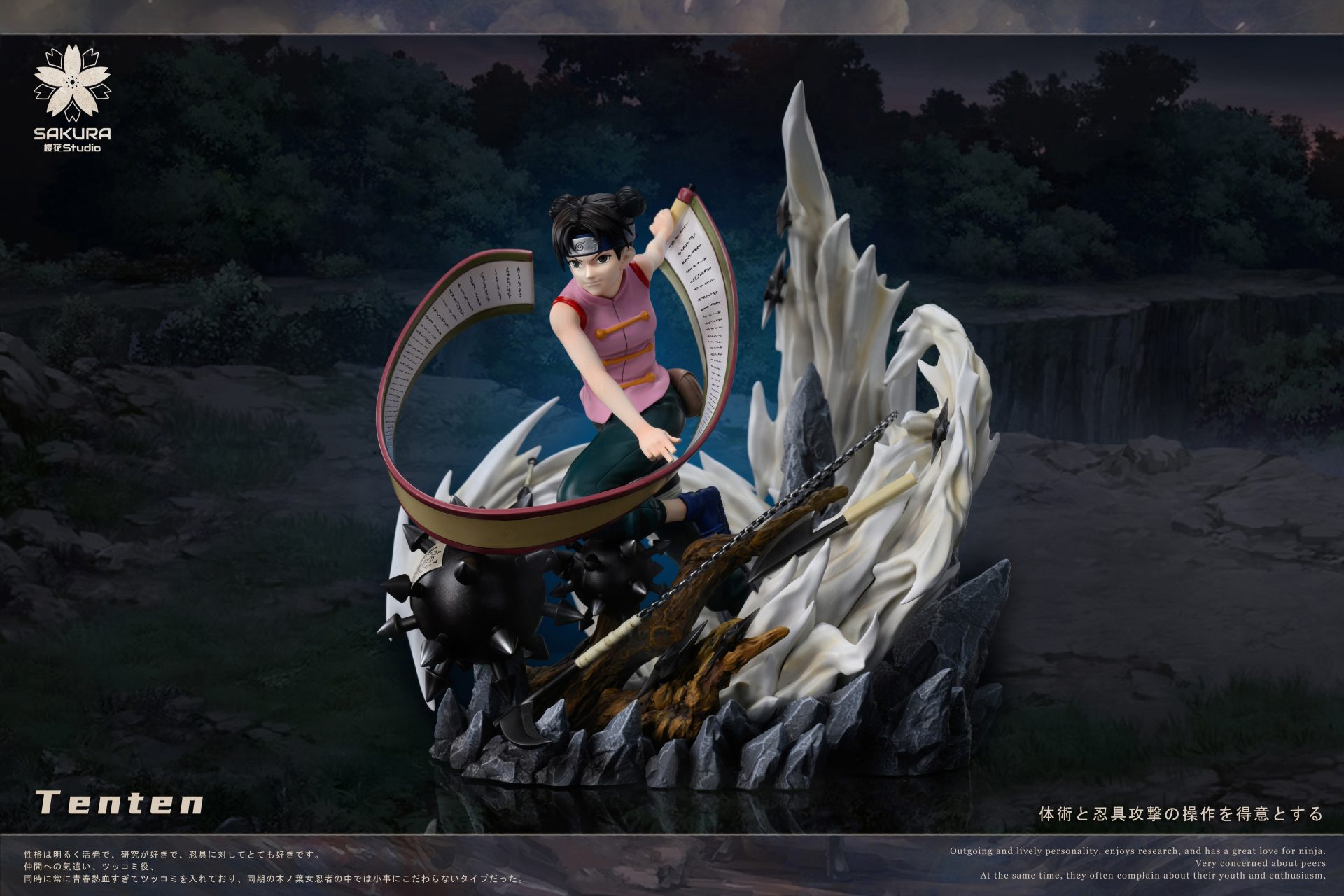 【In stock】Naruto Ten Ten GK Resin Statue Sakura Studio - Naruto - Cool ...