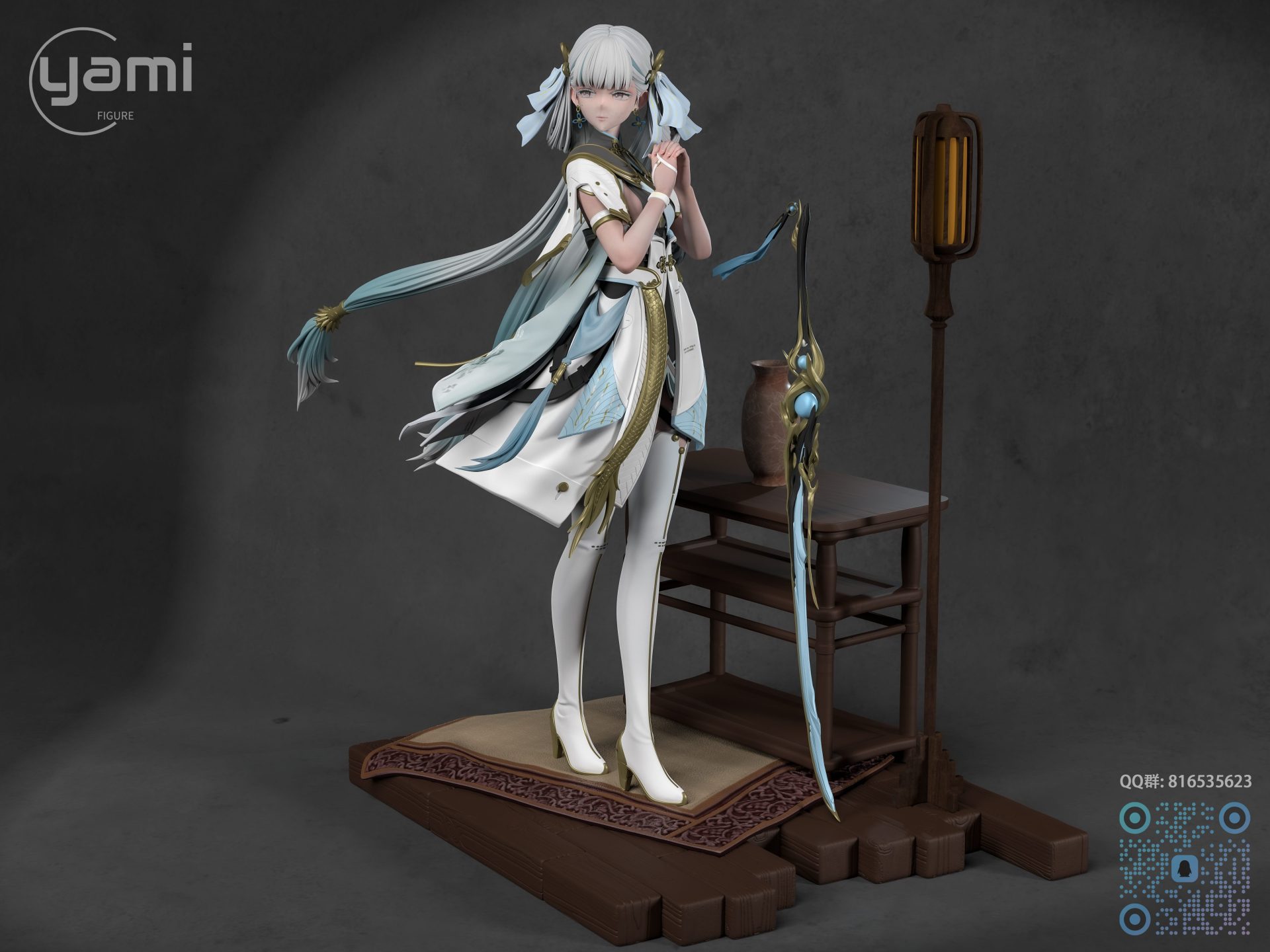 【Pre-order】Wuthering Waves Jinhsi GK Resin Statue 1/6 Scale YAMI Studio - Wuthering Waves - Cool ...