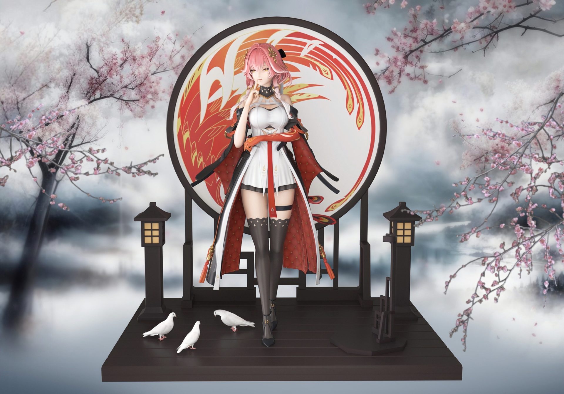 【Pre-order】Wuthering Waves Changli GK Resin Statue 1/6 Scale OMG Studio ...