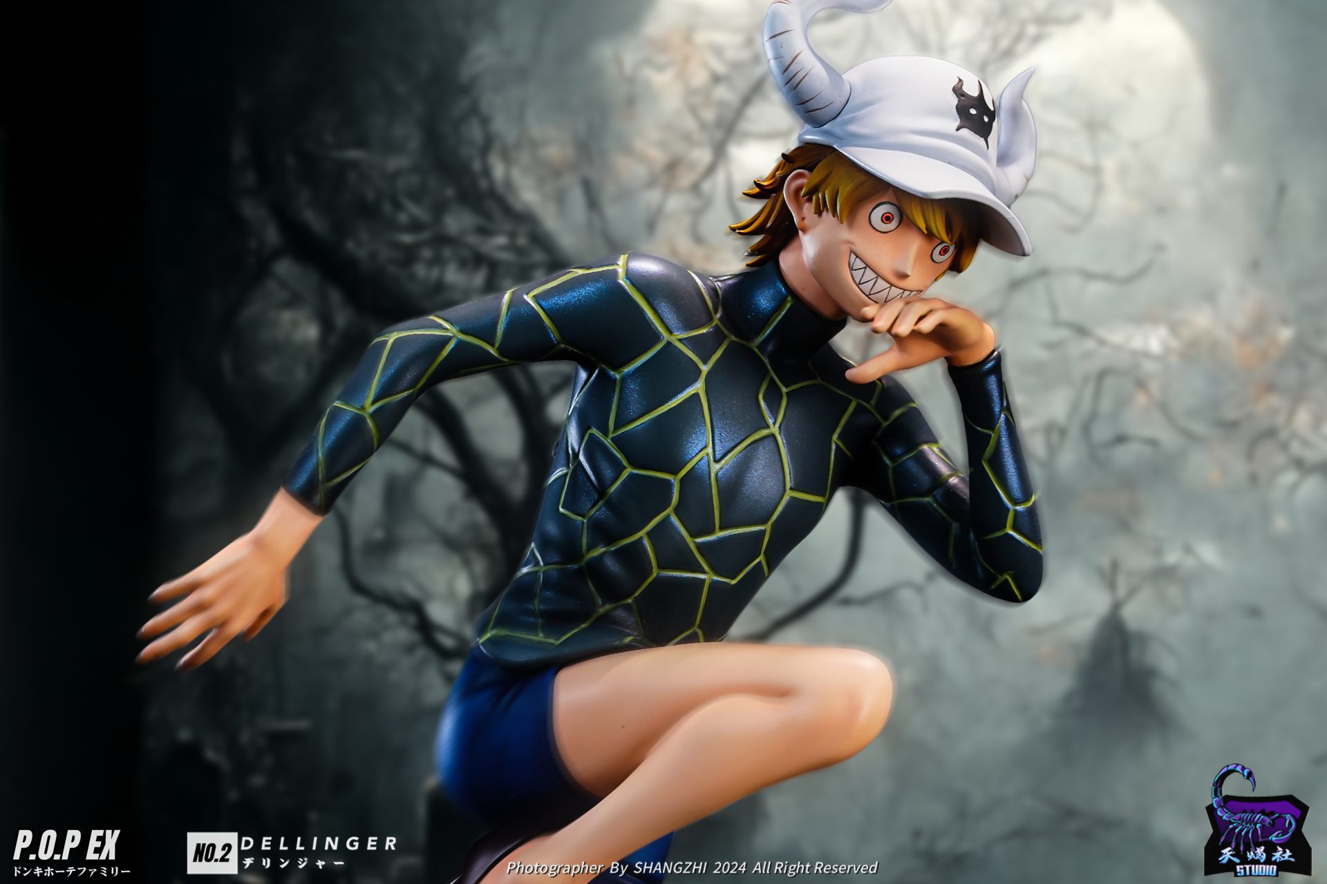 【Pre-order】One Piece Dellinger GK Resin Statue Tian Xie She New Century ...