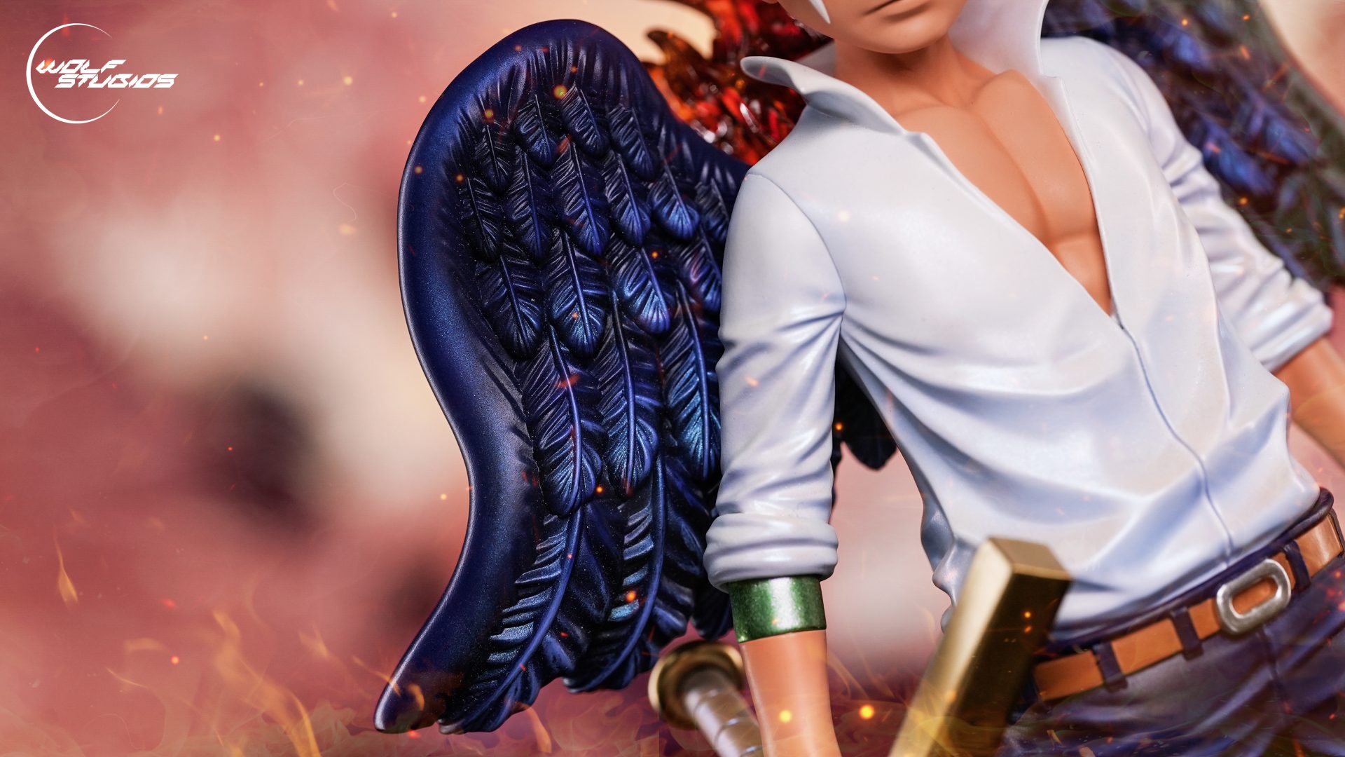 【Pre-order】One Piece Seraphim Dracule Mihawk GK Resin Statue Wolf ...