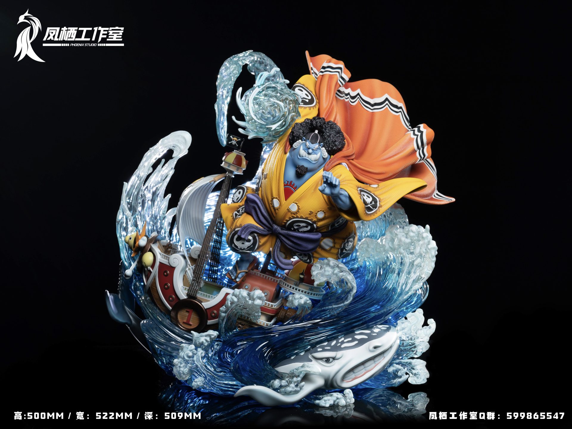 【Pre-order】One Piece Jinbei GK Resin Statue Phoenix Studio - One Piece ...