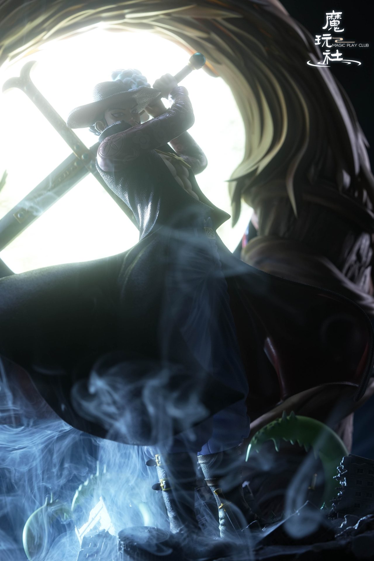 【Pre-order】One Piece Dracule Mihawk GK Resin Statue 1/6 Scale Magic ...