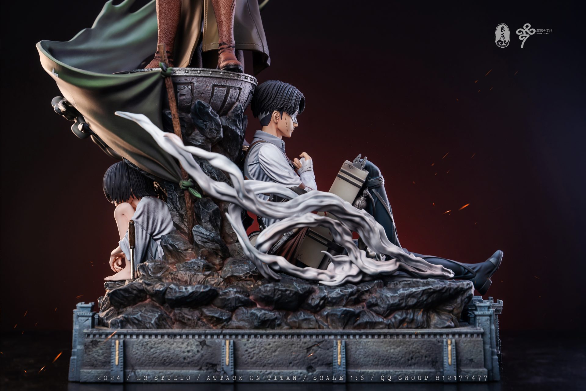 【Pre-order】AOT Series Memories of Levi Ackerman GK Resin Statue 1/6 ...