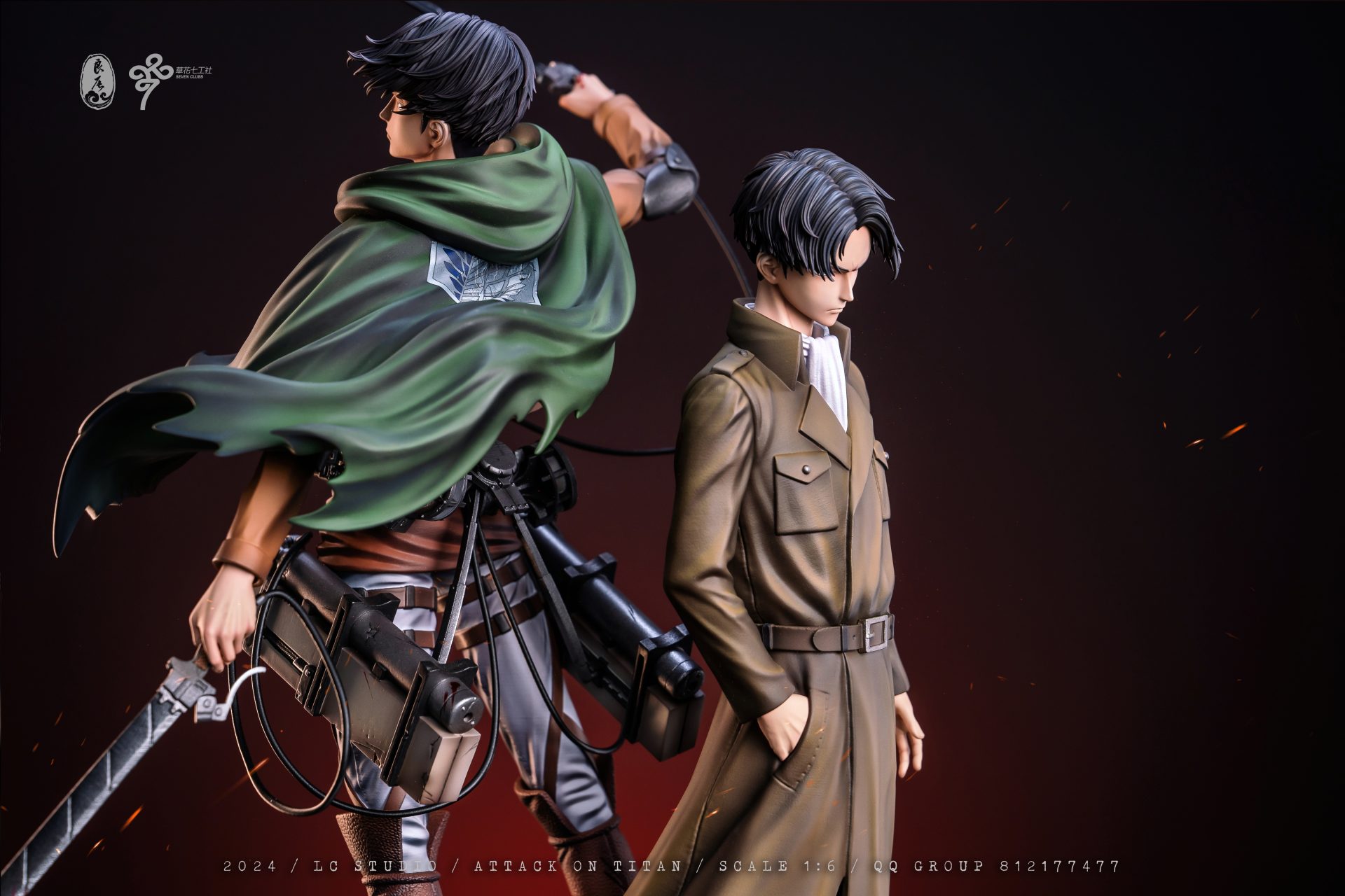 【Pre-order】AOT Series Memories of Levi Ackerman GK Resin Statue 1/6 ...
