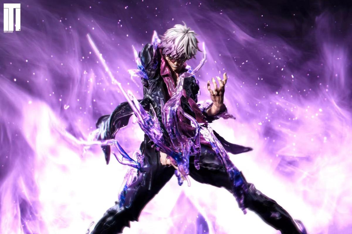 【Pre-order】Jujutsu Satoru Gojo GK Statue Resin POP Scale Iron Curtain ...