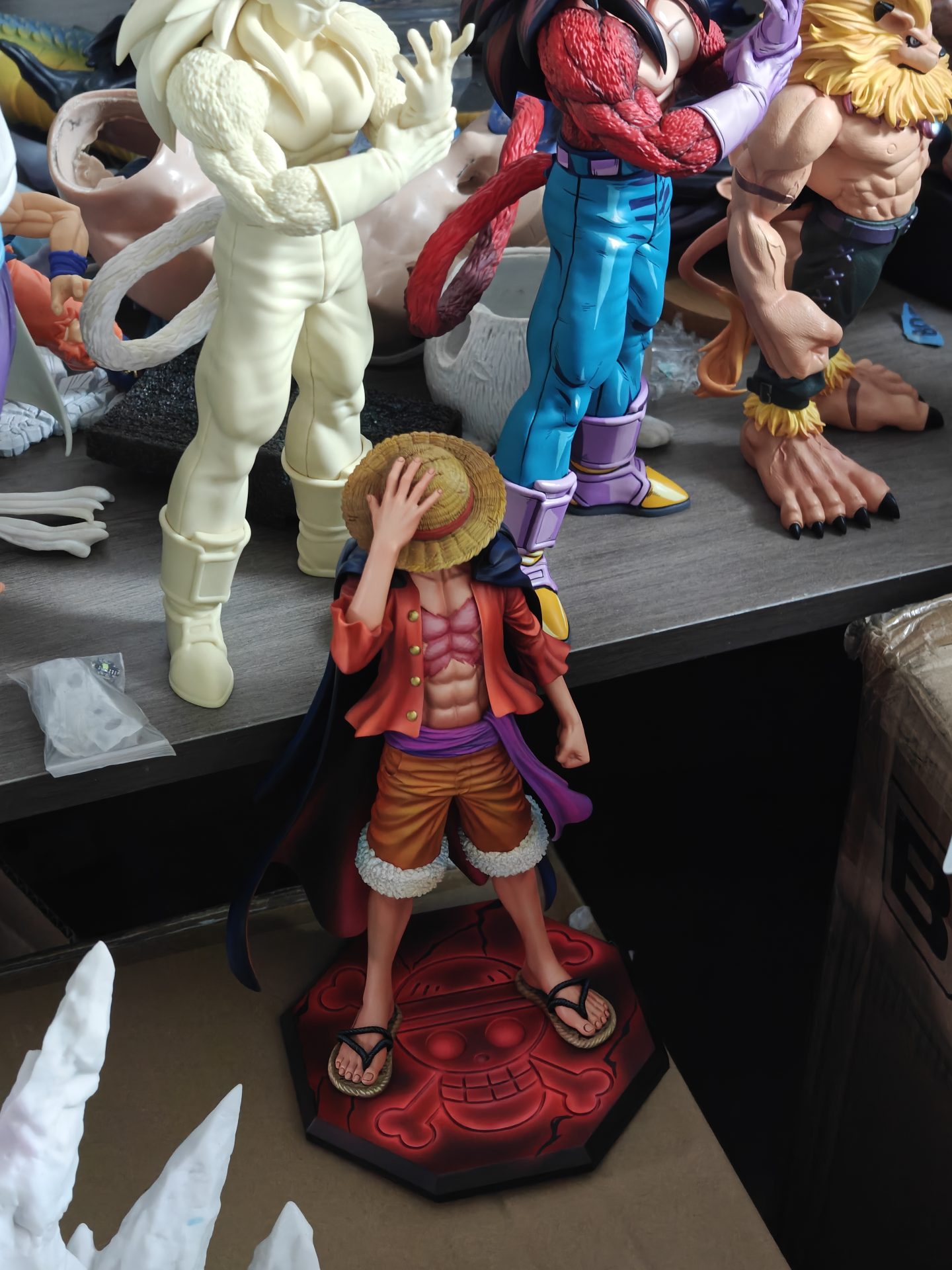 【Pre-order】One Piece Monkey D. Luffy Series V3 GK Resin Statue LX ...