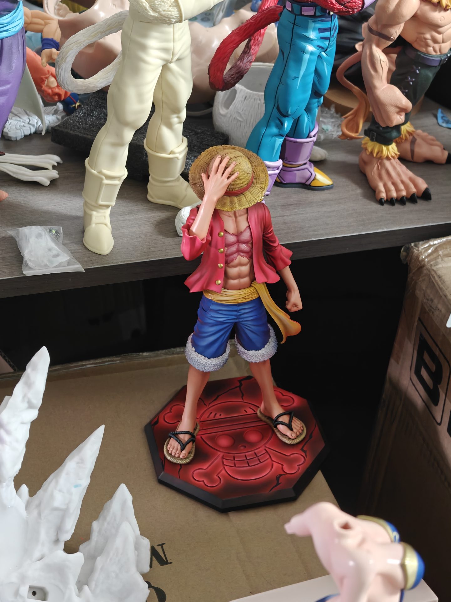 【Pre-order】One Piece Monkey D. Luffy Series V3 GK Resin Statue LX ...