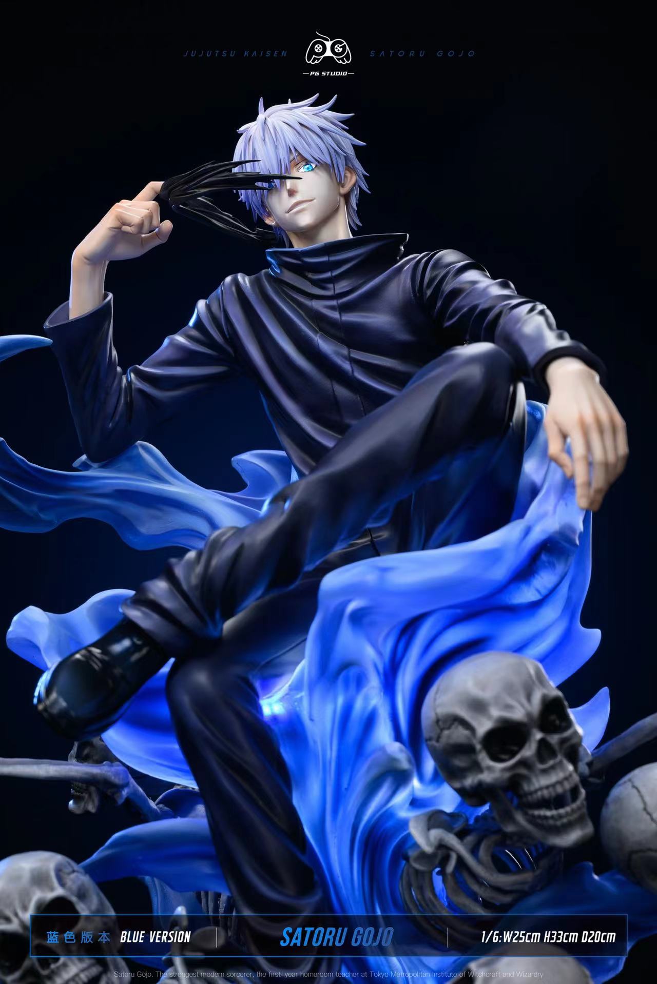 【Pre-order】Satoru Gojo GK Statue Resin 1/6 Scale PG Studio - Jujustuing ...
