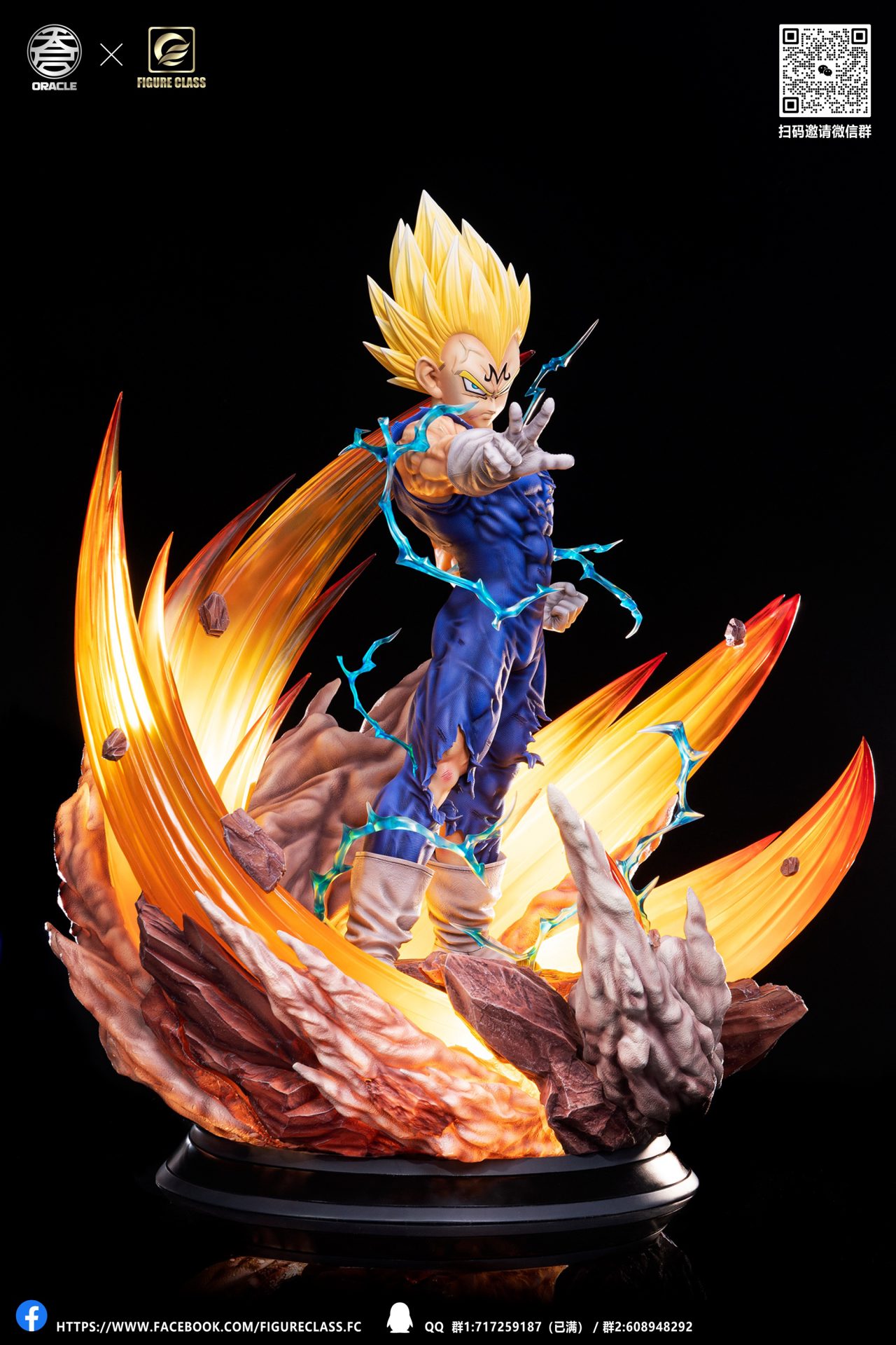 【Pre-order】Dragon Ball Z Vegeta GK Resin Statue 1/4 & 1/6 Scale Oracle ...