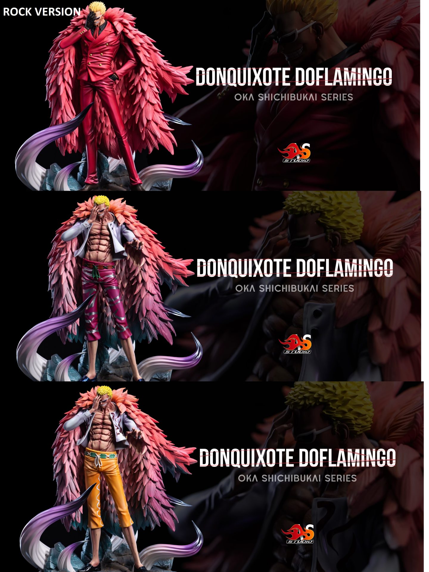 【Pre-order】One Piece Donquixote Doflamingo Resin Statue POP Scale AS ...