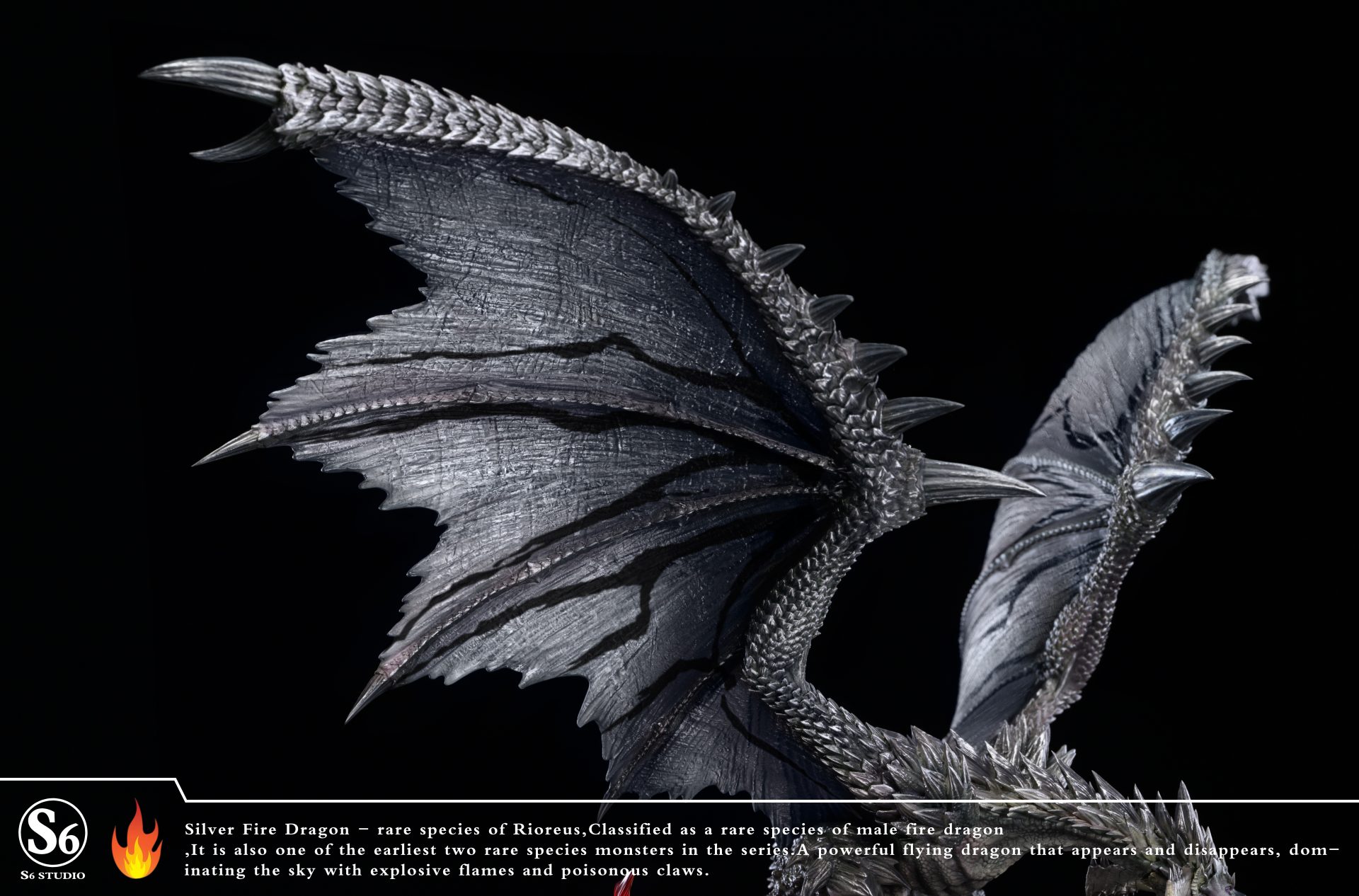 【Pre-order】Monster Hunter Series Silver Rathalos & Azure Rathalos ...