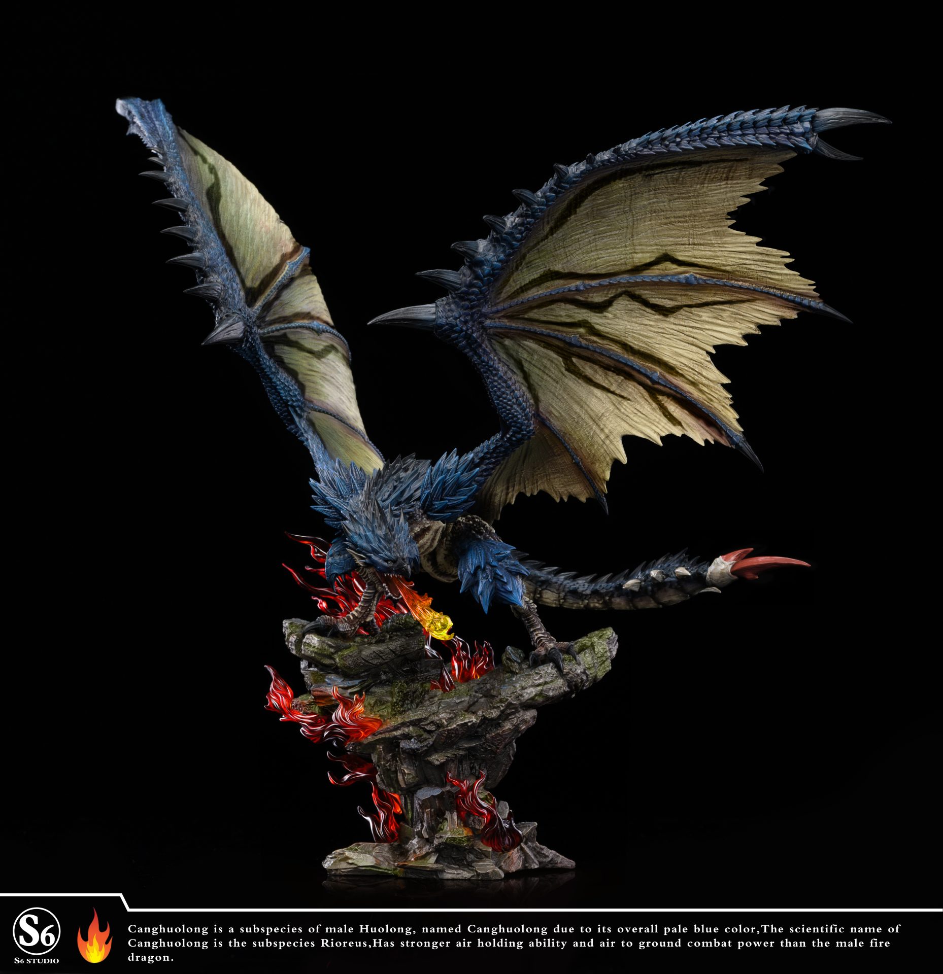 【Pre-order】Monster Hunter Series Silver Rathalos & Azure Rathalos ...