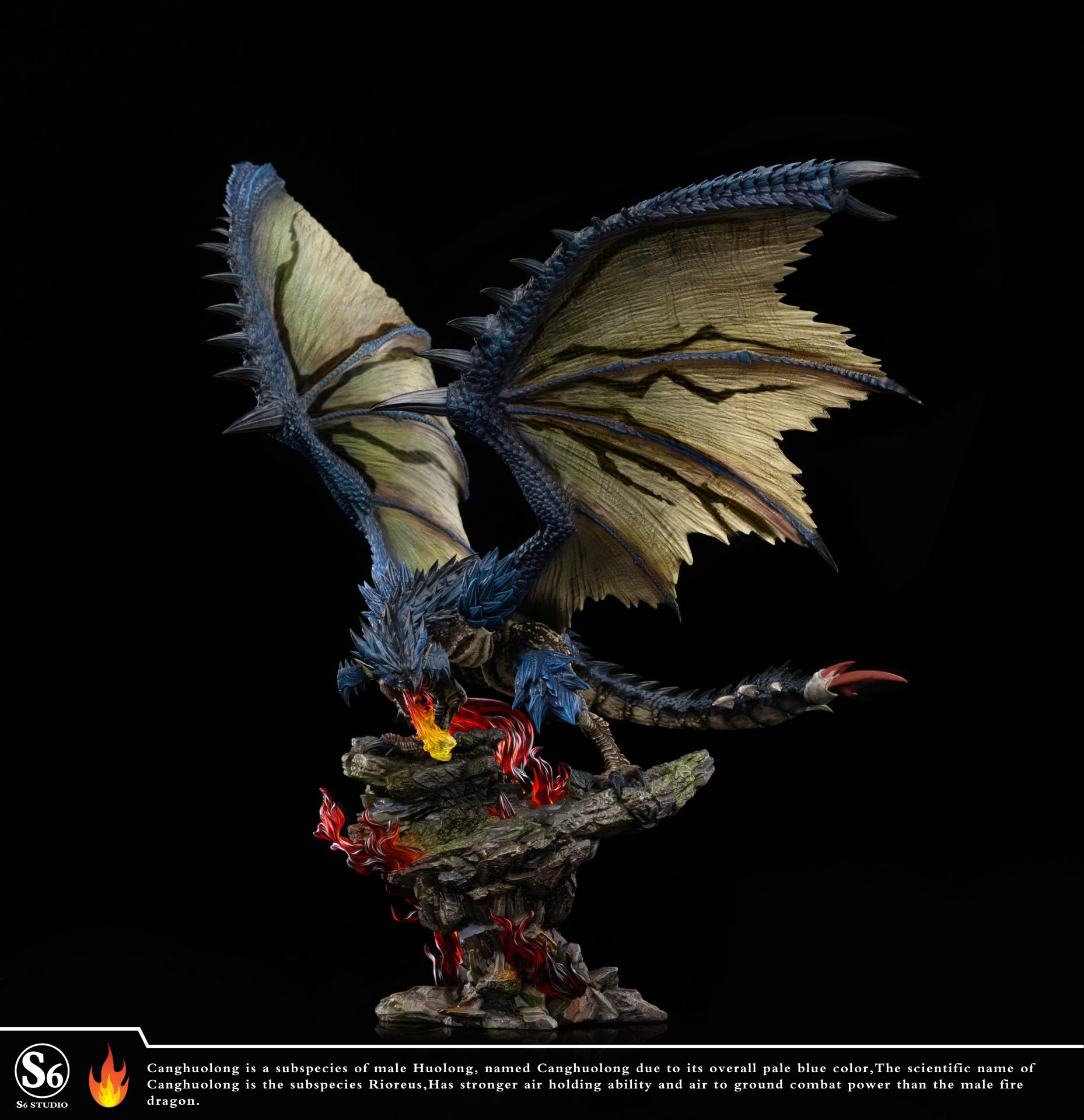 【Pre-order】Monster Hunter Series Silver Rathalos & Azure Rathalos ...