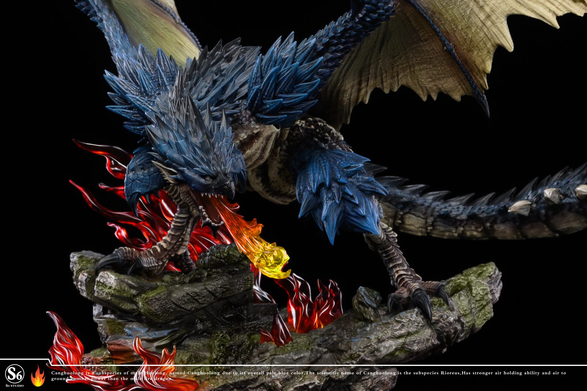 【Pre-order】Monster Hunter Series Silver Rathalos & Azure Rathalos ...