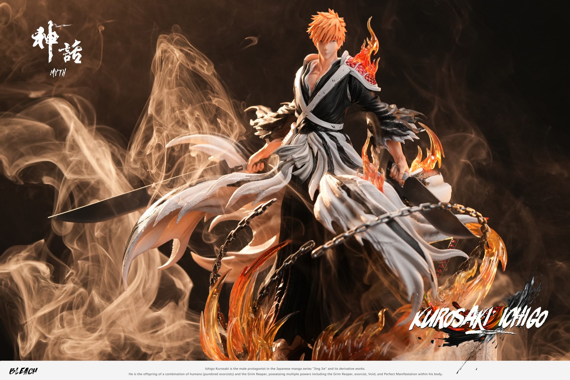 【Pre-order】Ichigo Kurosaki Resin Statue 1/6 Scale Myth Studio - Bleach ...