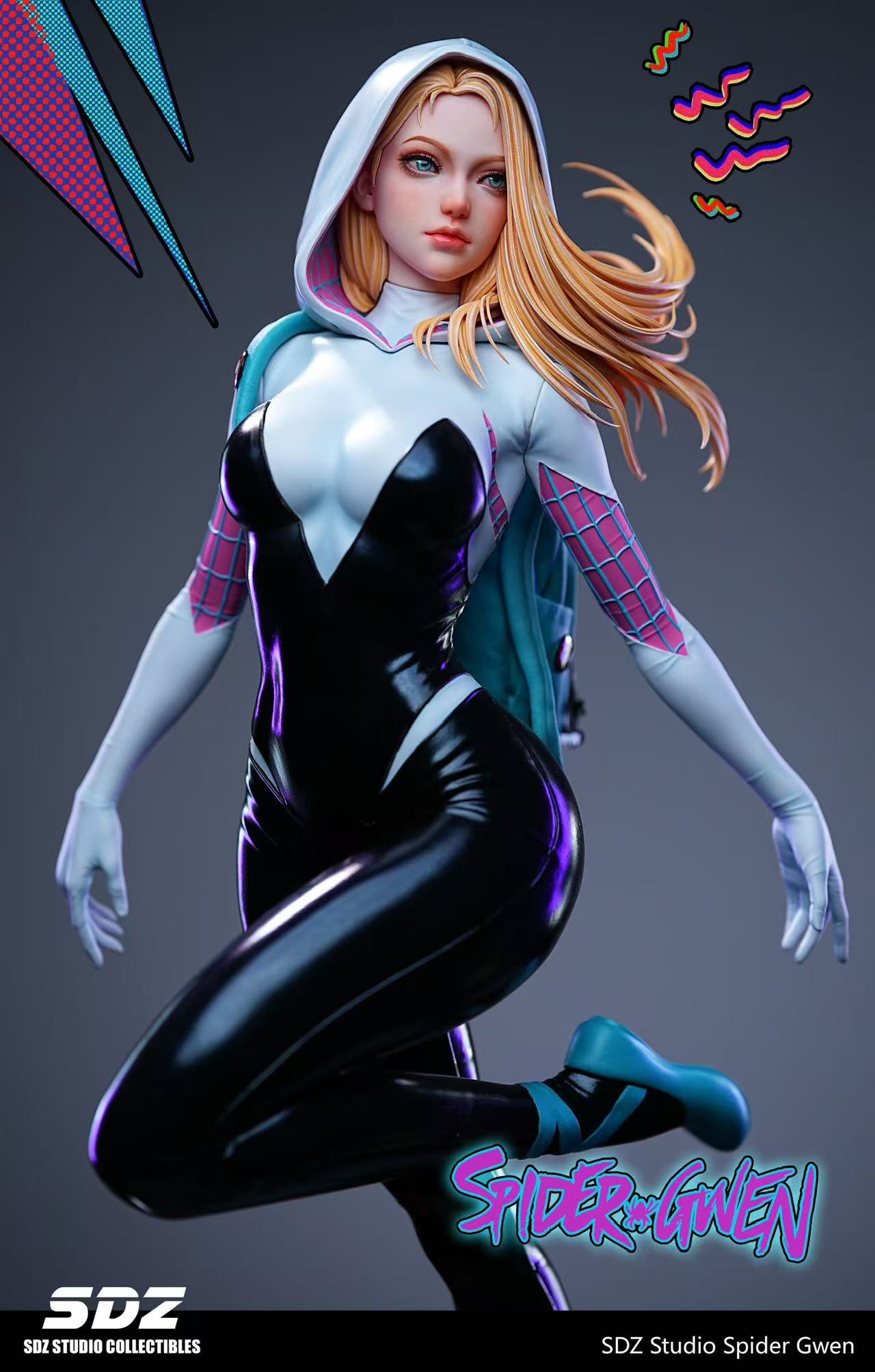 【Pre-order】Gwen Stacy Spider-Man GK Resin Statue 1/4 Scale SDZ Studio - Marvel - Cool GK Club