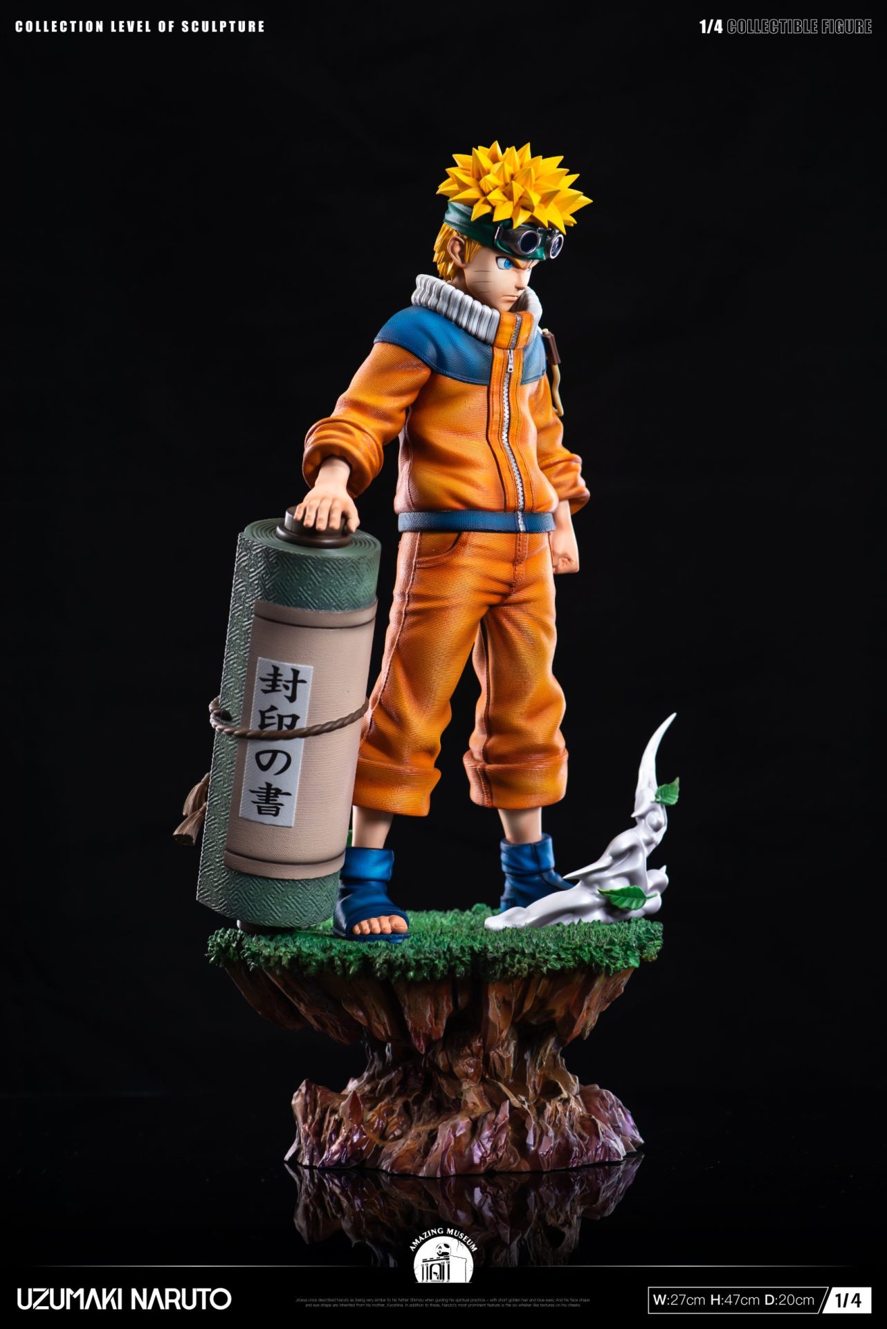 【Pre-order】Childhood Door God Series #1 Uzumaki Naruto GK Resin Statue ...