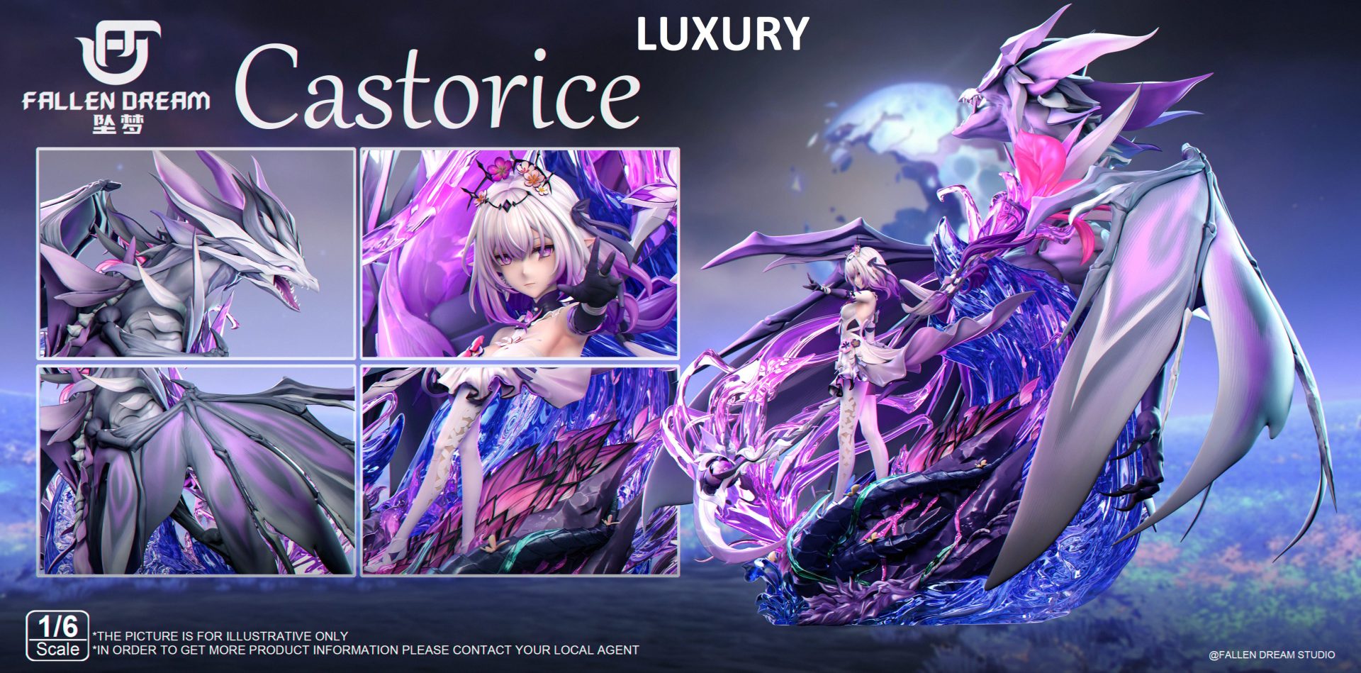 【Pre-order】Honkai Star Rail Castorice Resin Statue 1/6 Scale Fallen ...
