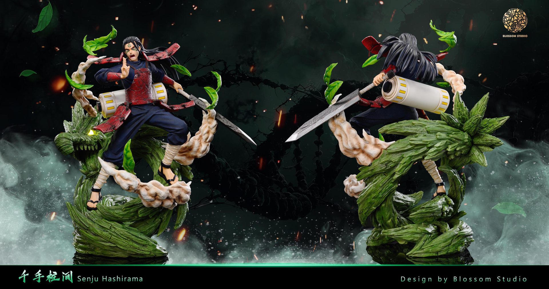 【Pre-order】Senju Hashirama Resin Statue 1/6 Scale Blossom Studio ...