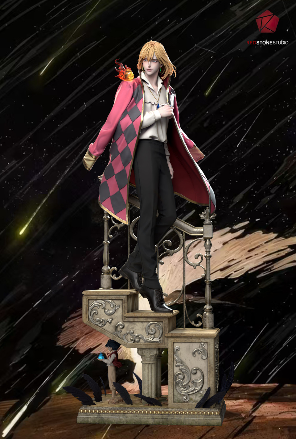 【Pre-order】REDstone Studio 1/4 Scale Howl's Moving Castle Artiste Howl ...