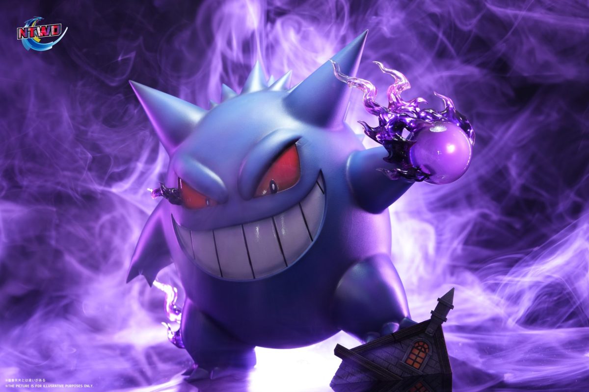 【Pre-order】NTWO Studio 1/4 Scale Gengar GK Resin Statue - Pokémon ...