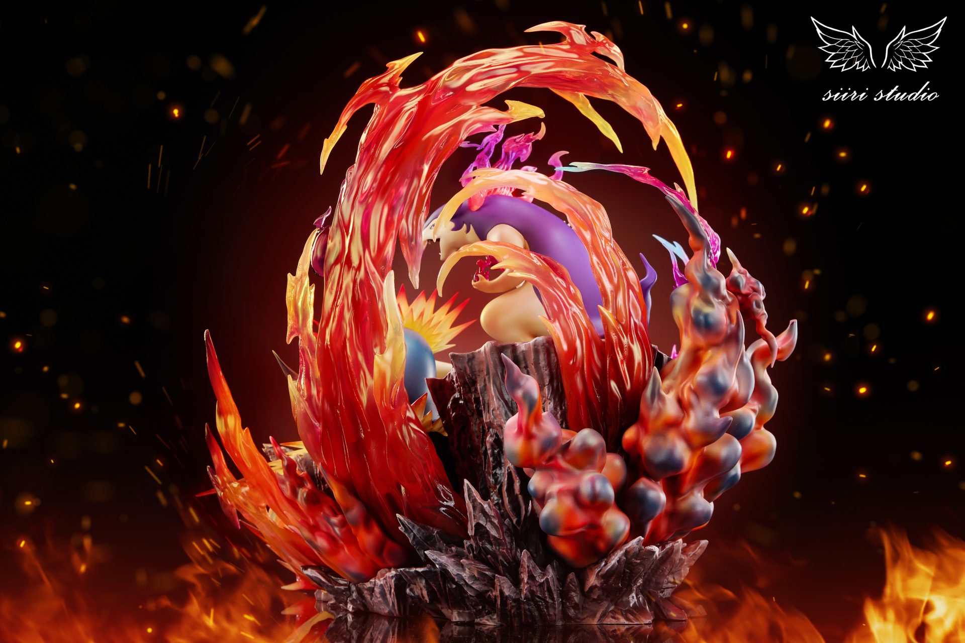 【Pre-order】Siiri Studio 1/20 Scale Typhlosion Evolution Resin Statue ...