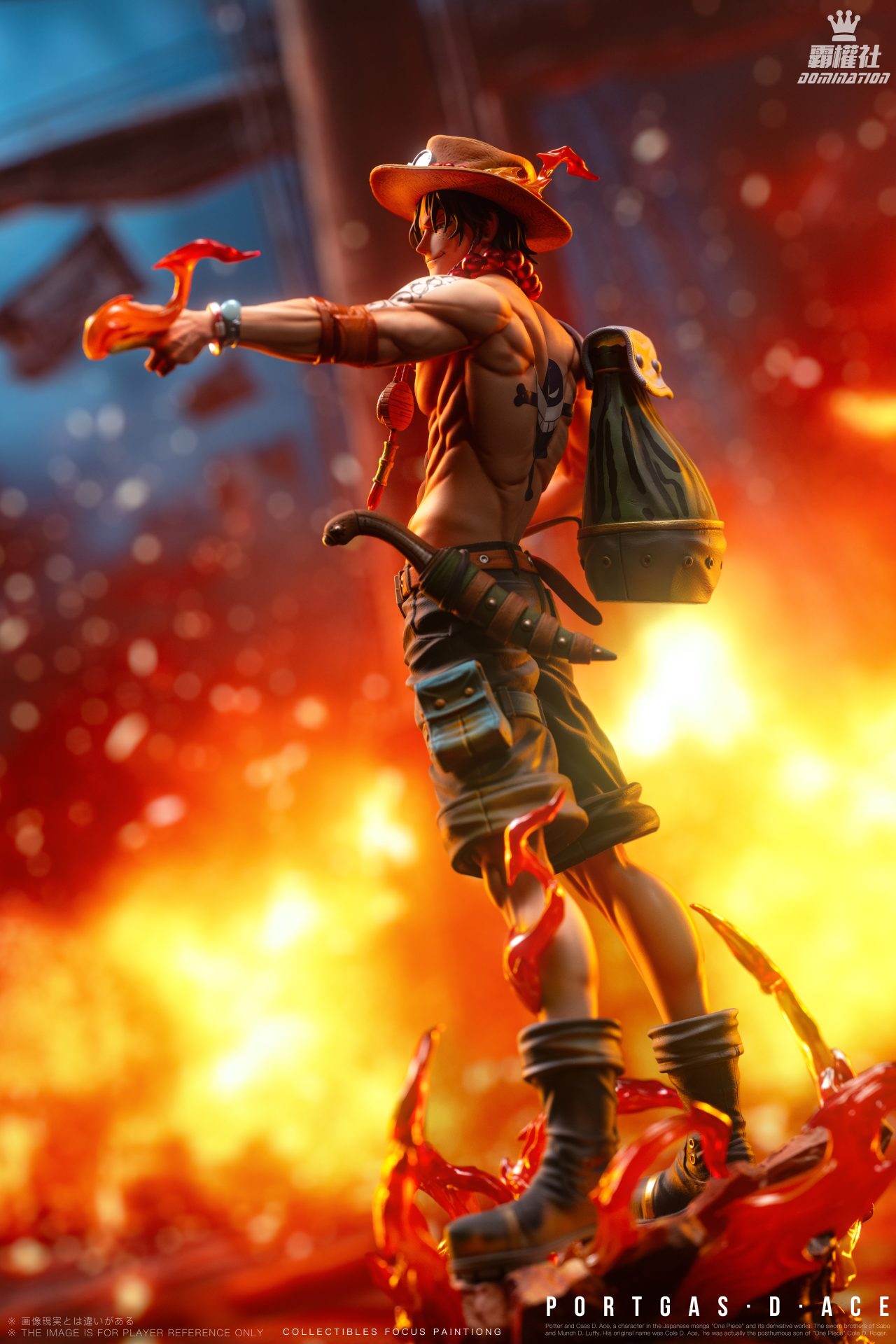 【Pre-order】Domination Studio POP OP Portgas D. Ace Resin Statue - One Piece - Cool GK Club