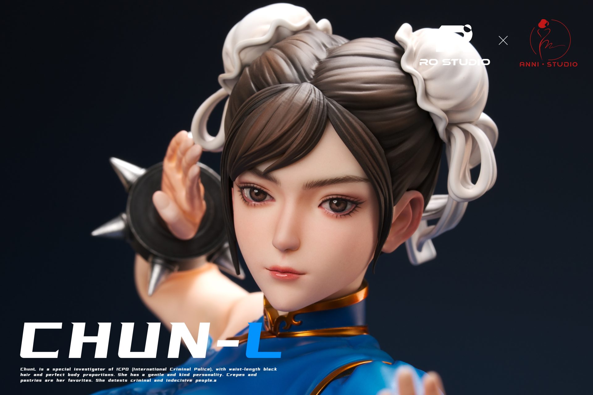 【Pre-order】RO x ANNI Studio 1/4 Scale Chun-Li Resin Statue - Street ...