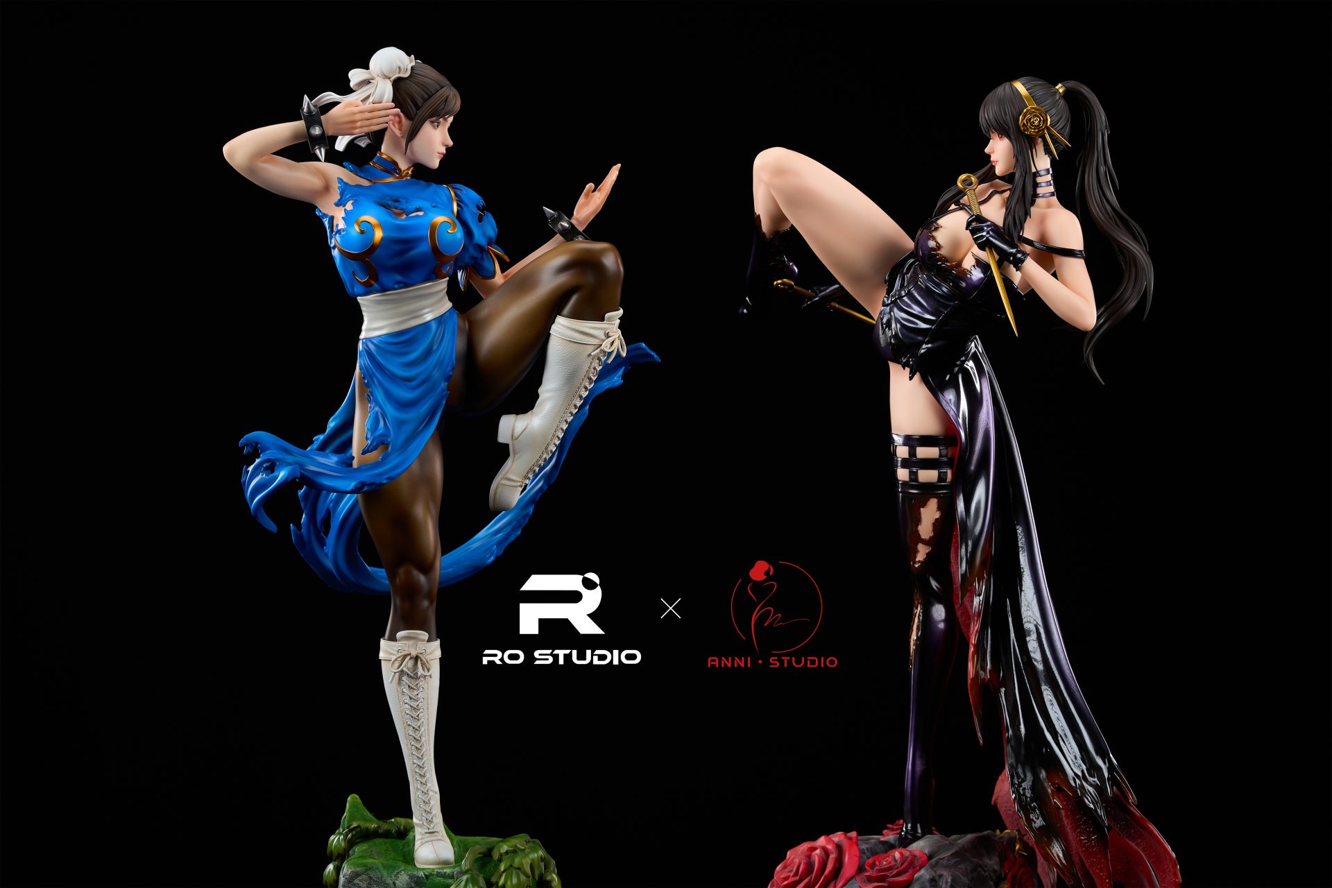 【Pre-order】RO x ANNI Studio 1/4 Scale Chun-Li Resin Statue - Street ...