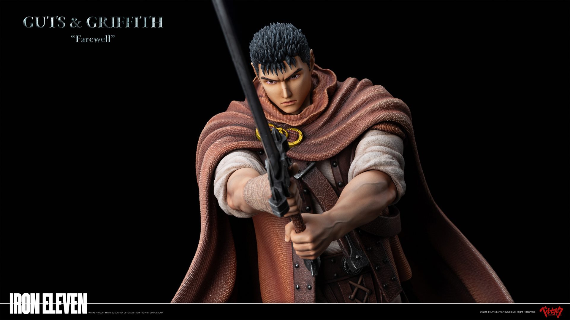 【Pre-order】Iron Eleven Studio 1/6 Scale Berserk Guts & Griffith Resin ...