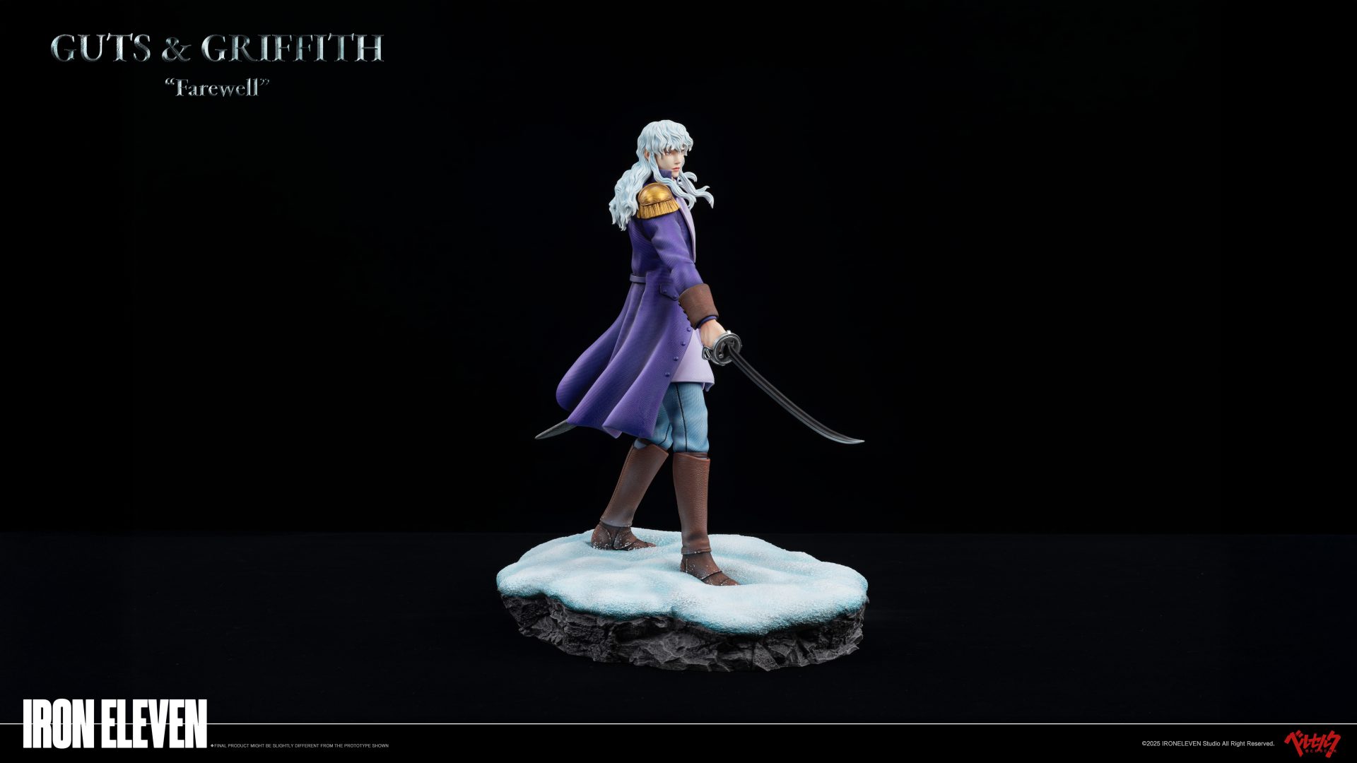 【Pre-order】Iron Eleven Studio 1/6 Scale Berserk Guts & Griffith Resin ...