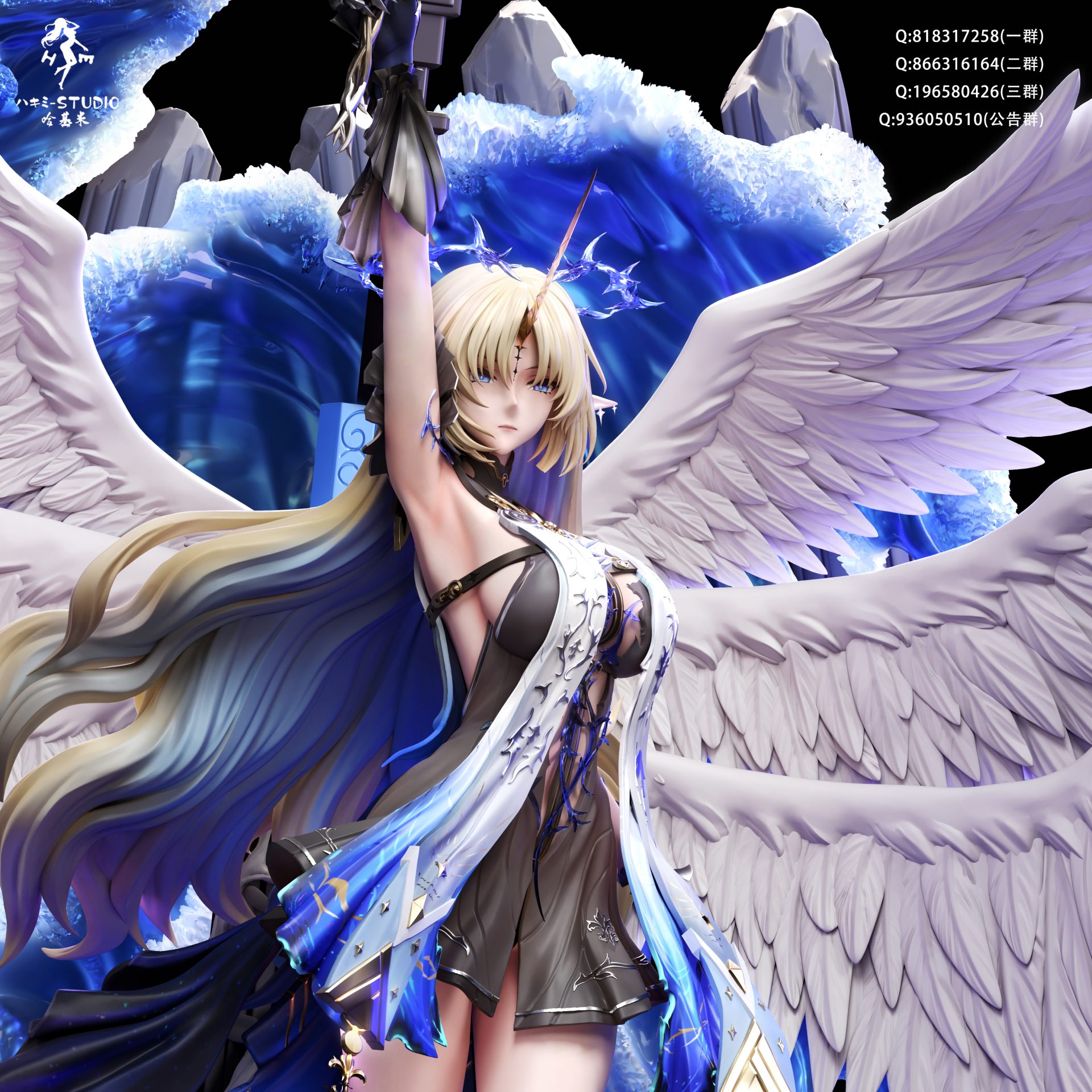 【Pre-order】Hakimi HJM Studio 1/6 Scale Wuthering Waves Cartethyia Resin Statue - Wuthering Waves ...